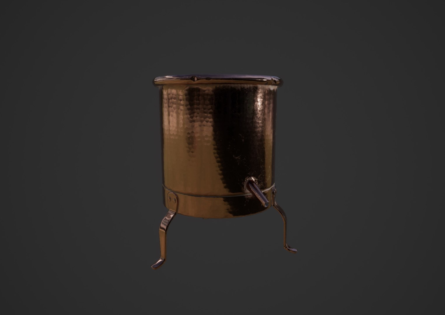 Distillation cube model - TurboSquid 1592378