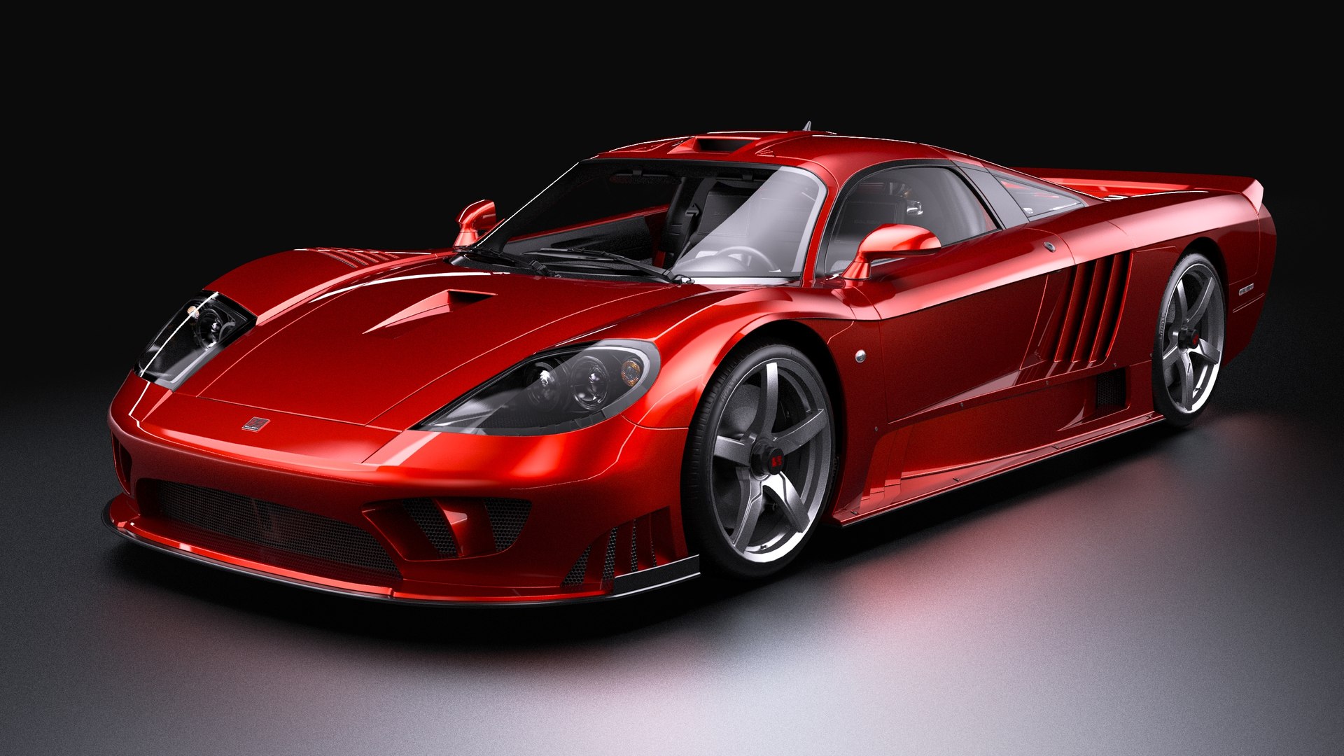 3D Model 2005 Saleen S7 Twin Turbo - TurboSquid 2471318