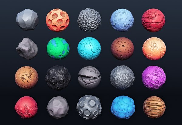 exoplanet planet earth class 3d model