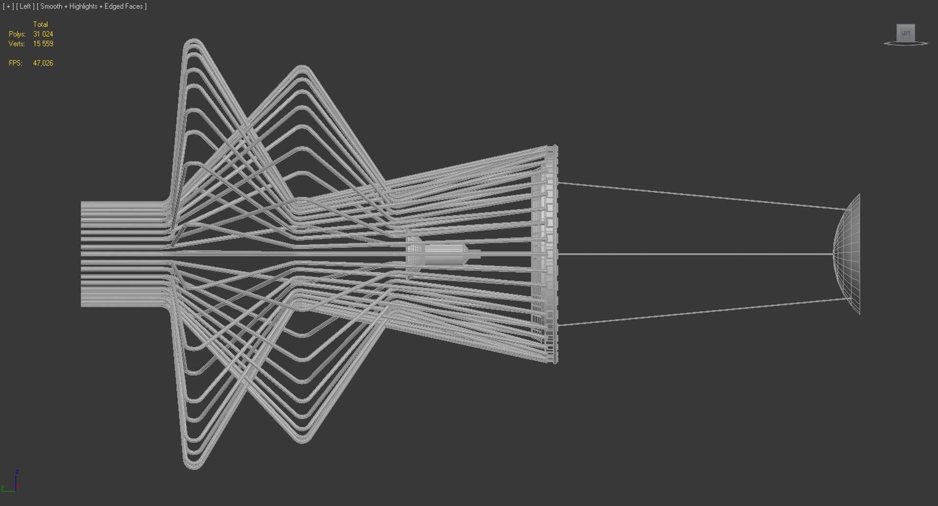 3d lamp foscarini allegro model