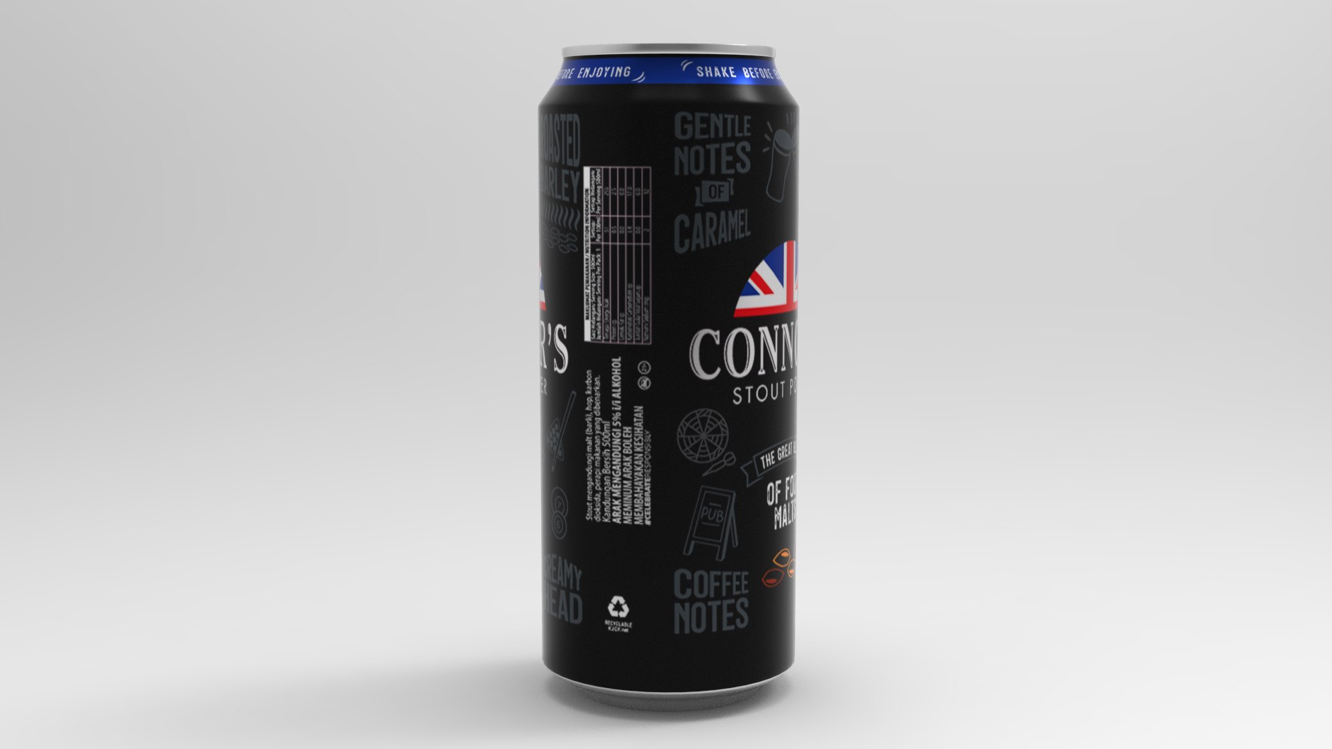 3D Connors Beer - TurboSquid 2175482