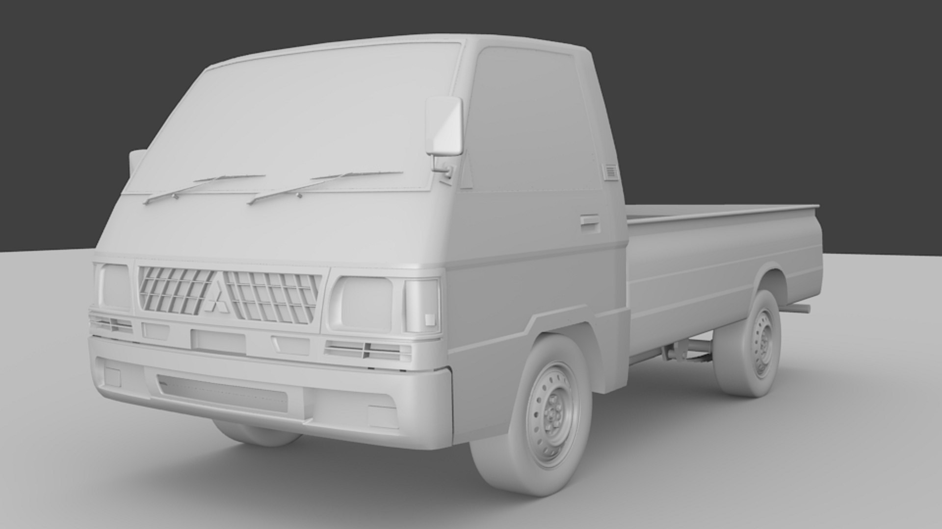Mitsubishi L300 Pick Up 3D Model - TurboSquid 1761442