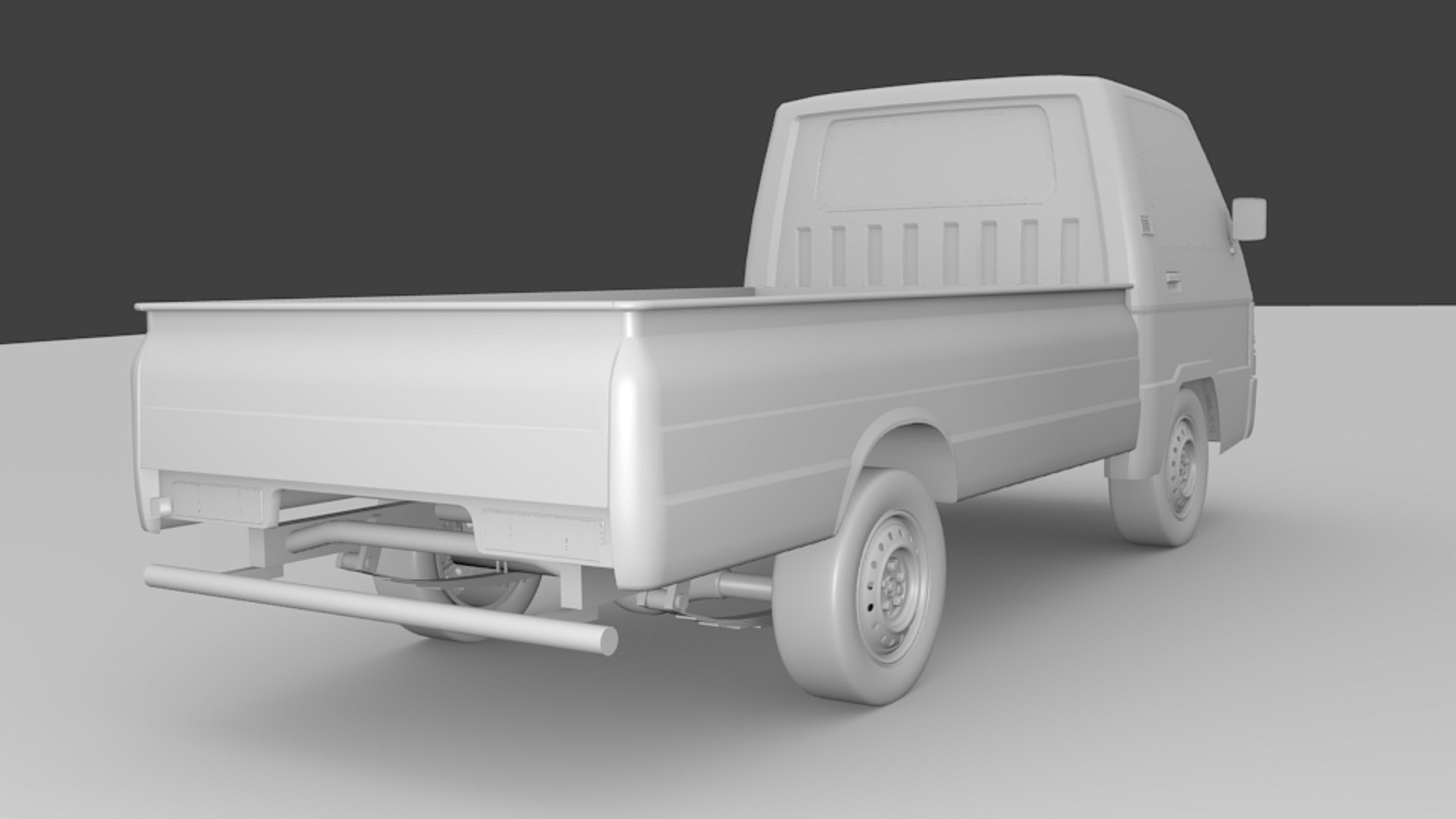 Mitsubishi L300 Pick Up 3D Model - TurboSquid 1761442