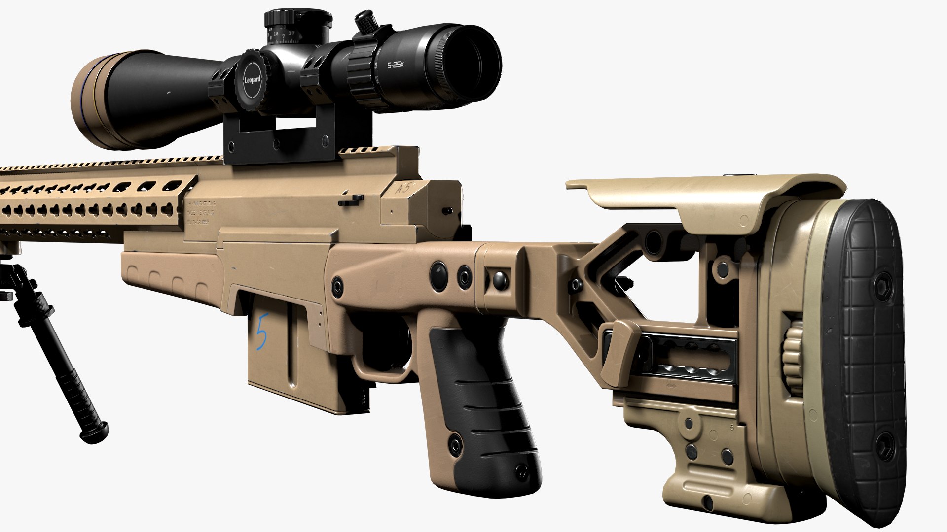 AXMC Sniper Riffle Model - TurboSquid 1988501