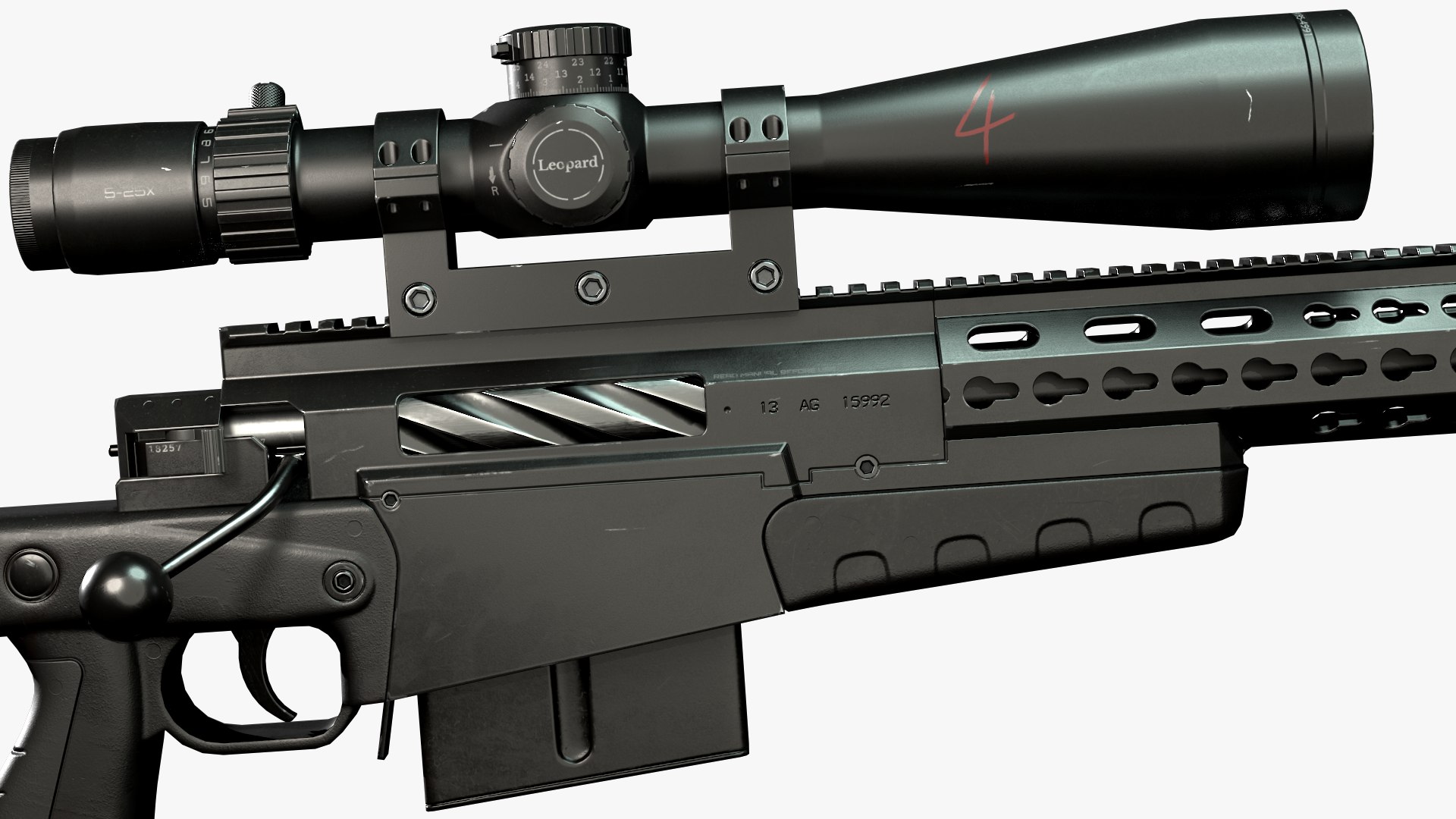 AXMC Sniper Riffle Model - TurboSquid 1988501
