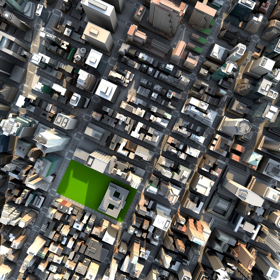 New York City Manhattan 3d Model