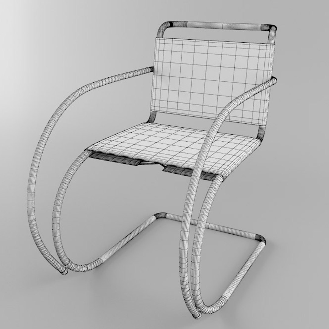 3d Model Mr Chair