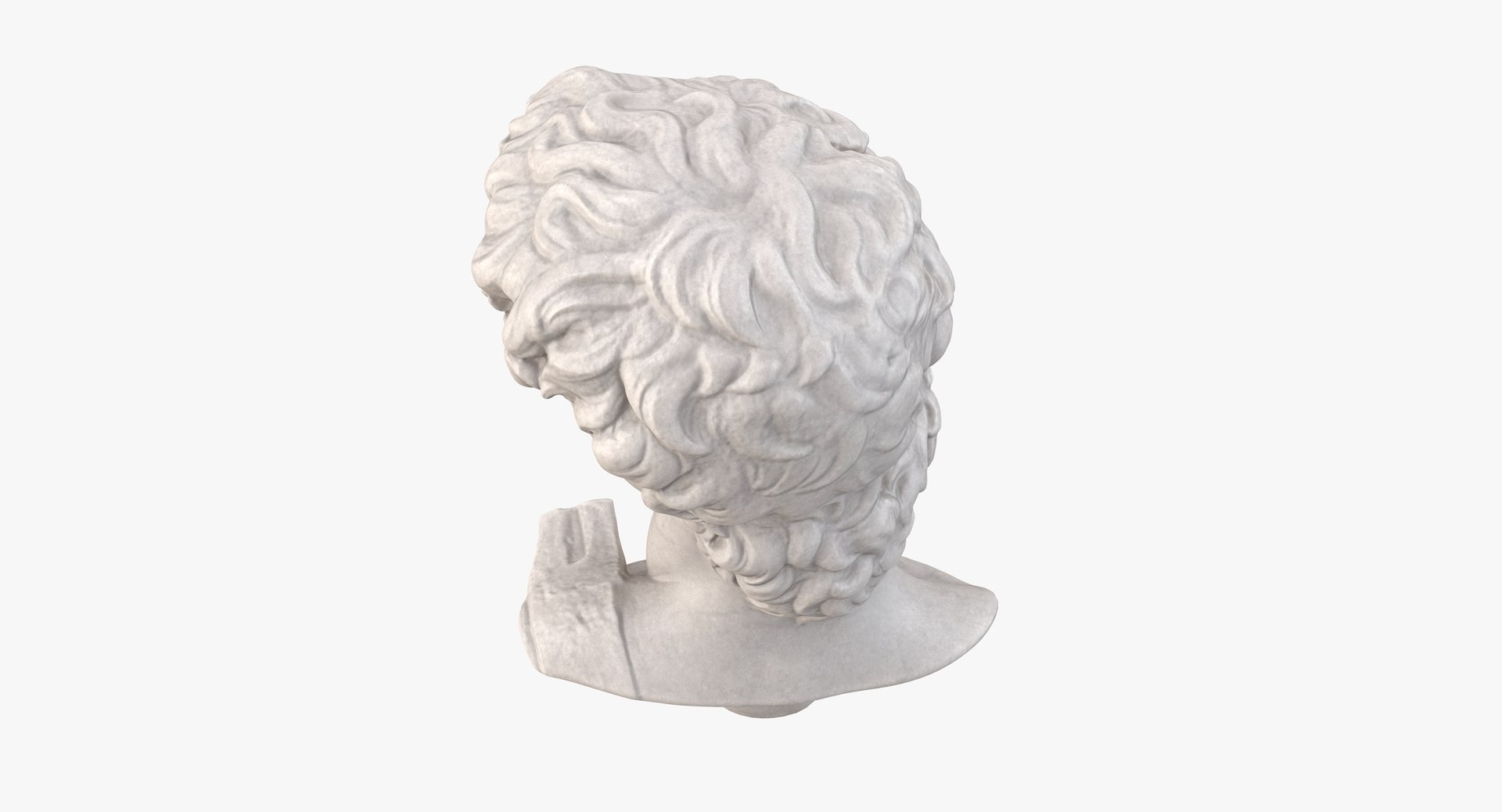 3D David Head Sculpture - TurboSquid 2342854