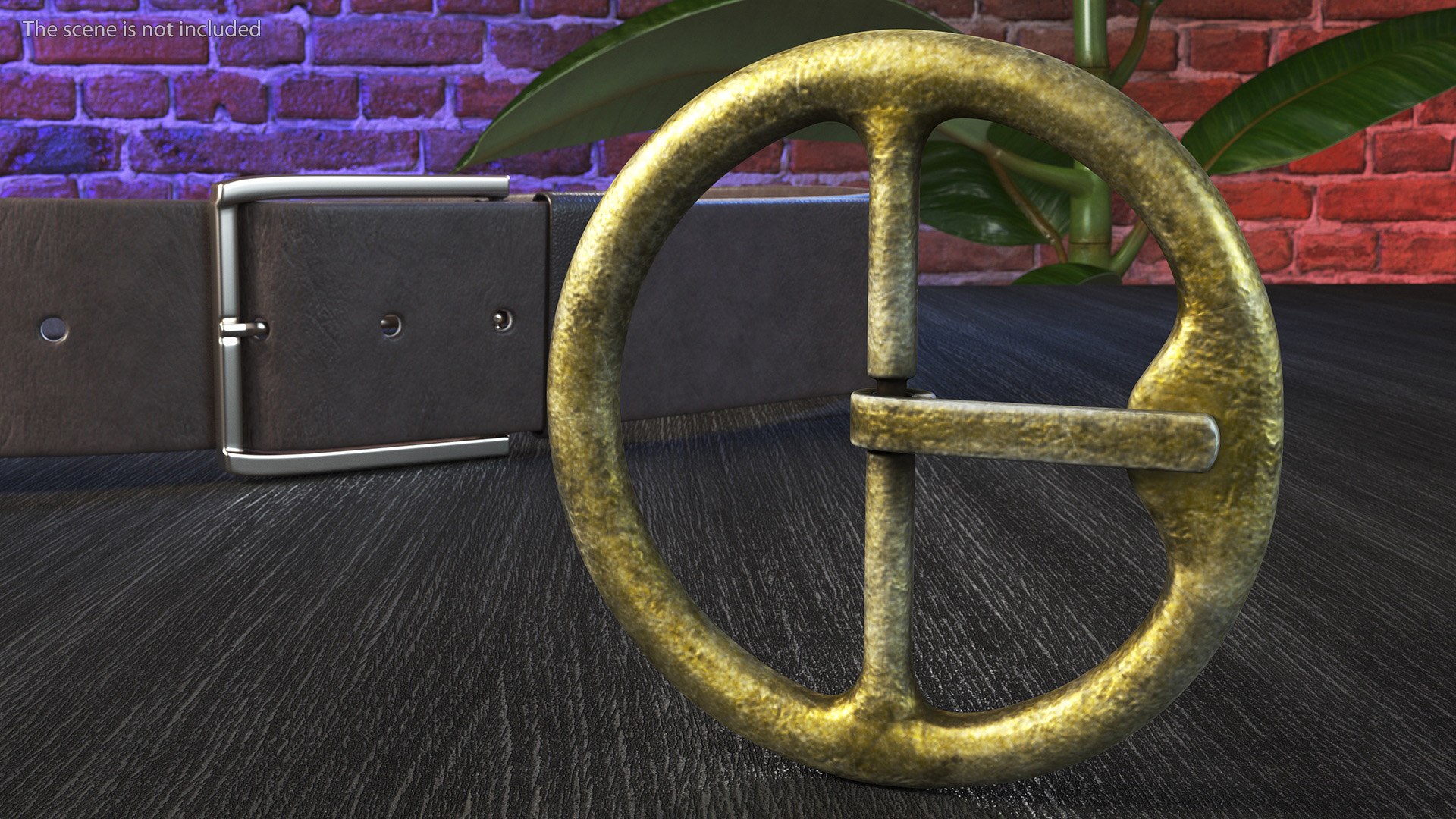 3D Used Round Belt Model - TurboSquid 2068915