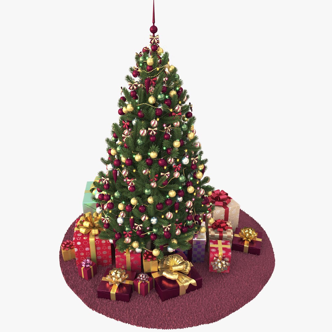 Christmas Tree 3D Model - TurboSquid 1222521