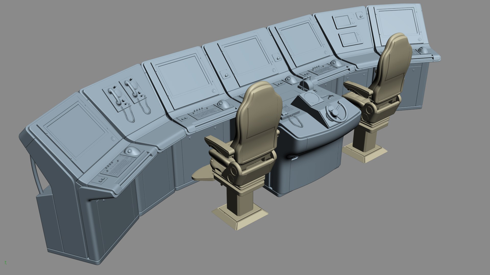 3D Integrated Bridge System Hi-Sea - TurboSquid 2221003