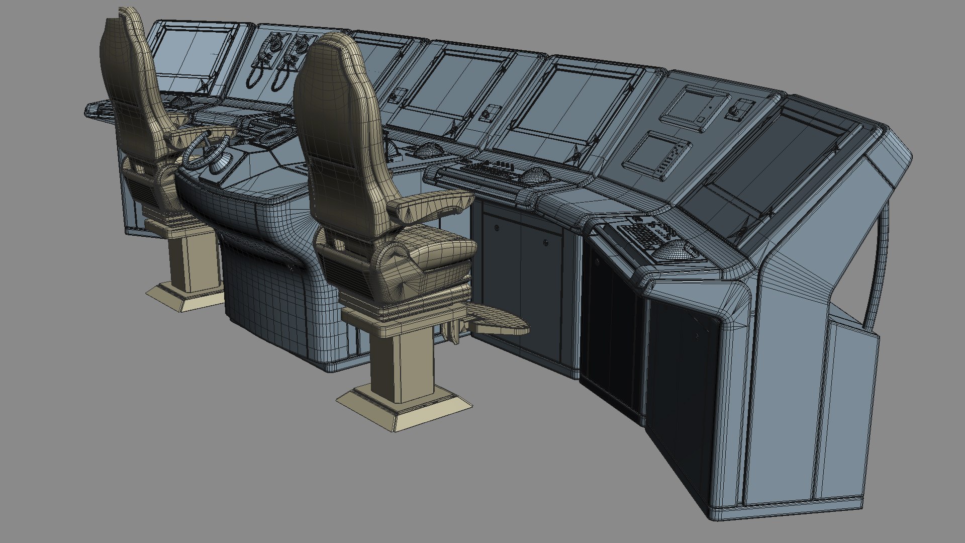 3D Integrated Bridge System Hi-Sea - TurboSquid 2221003