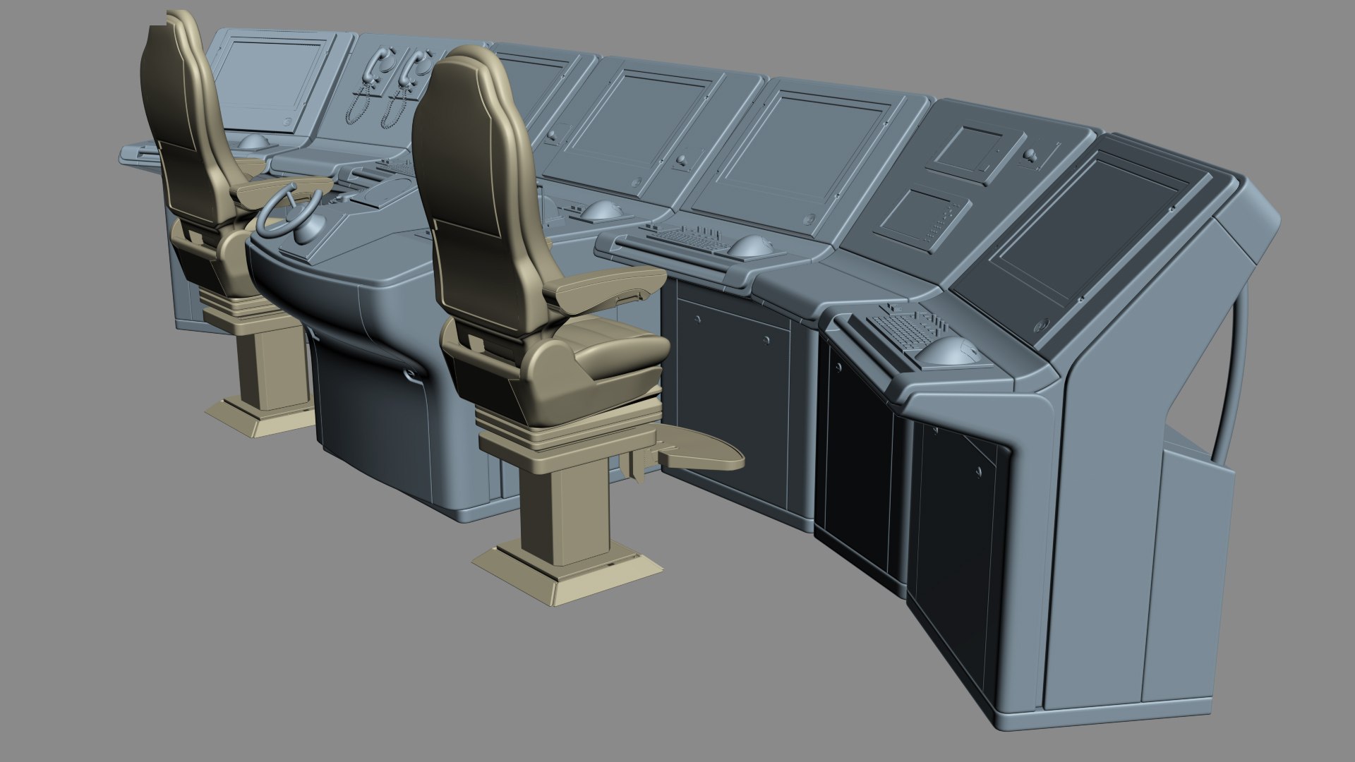 3D Integrated Bridge System Hi-Sea - TurboSquid 2221003