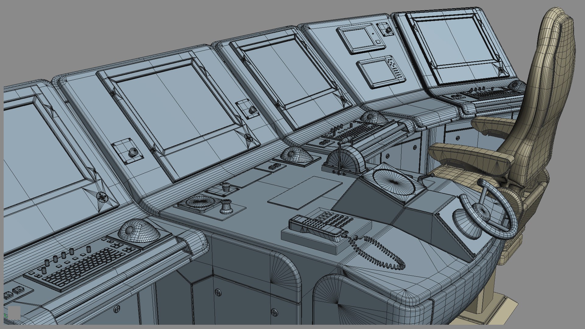 3D Integrated Bridge System Hi-Sea - TurboSquid 2221003