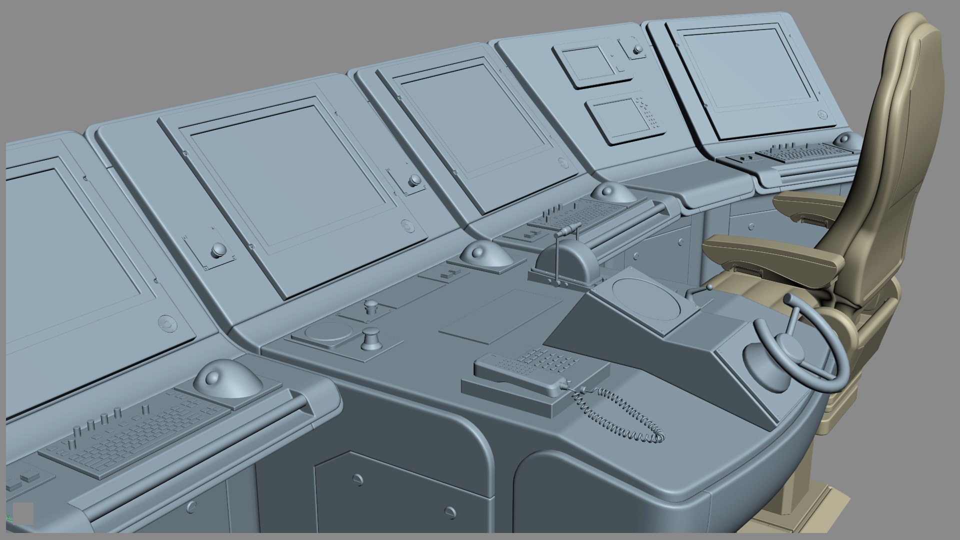 3D Integrated Bridge System Hi-Sea - TurboSquid 2221003