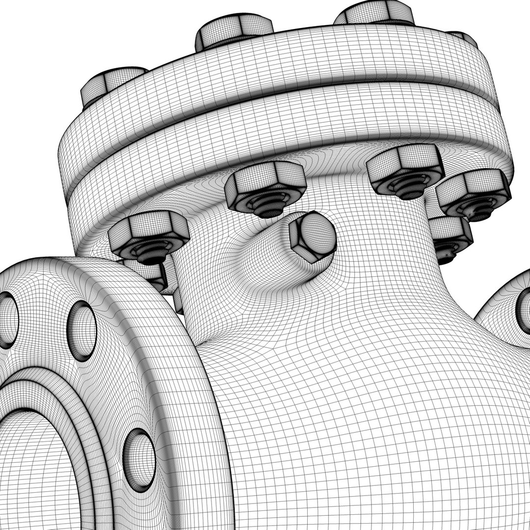 3D Model Check Valve | 1144843 | TurboSquid