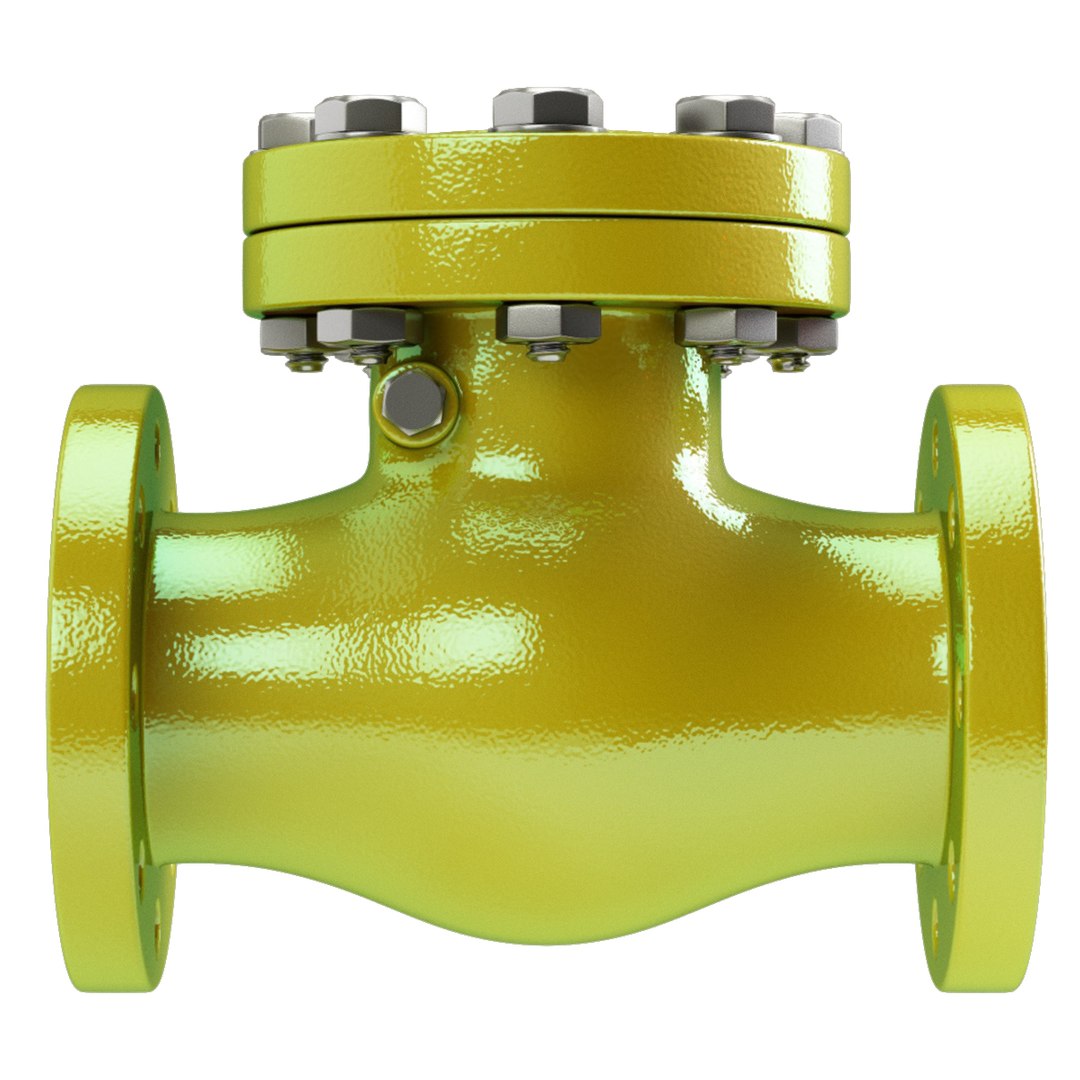 3D Model Check Valve | 1144843 | TurboSquid
