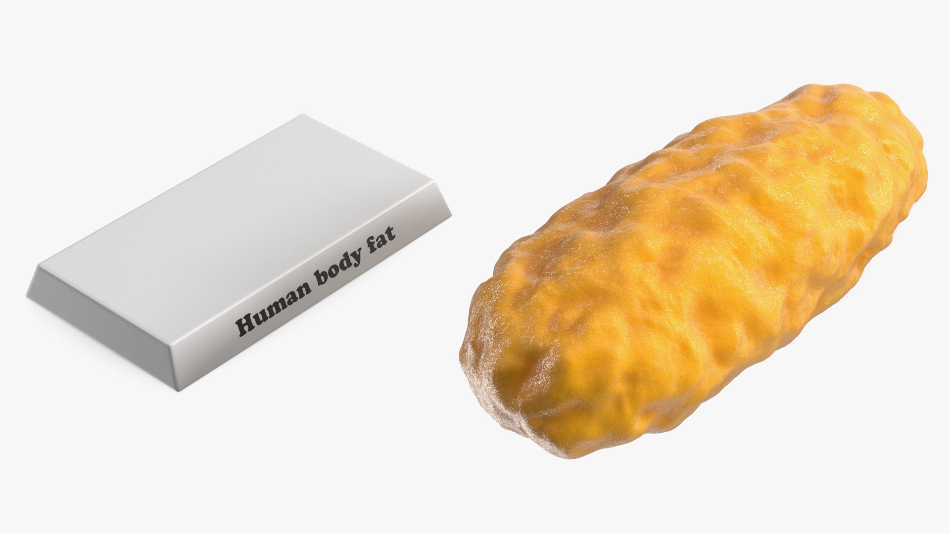 Human Body Fat Mass Model On Base 3D Model - TurboSquid 2412655