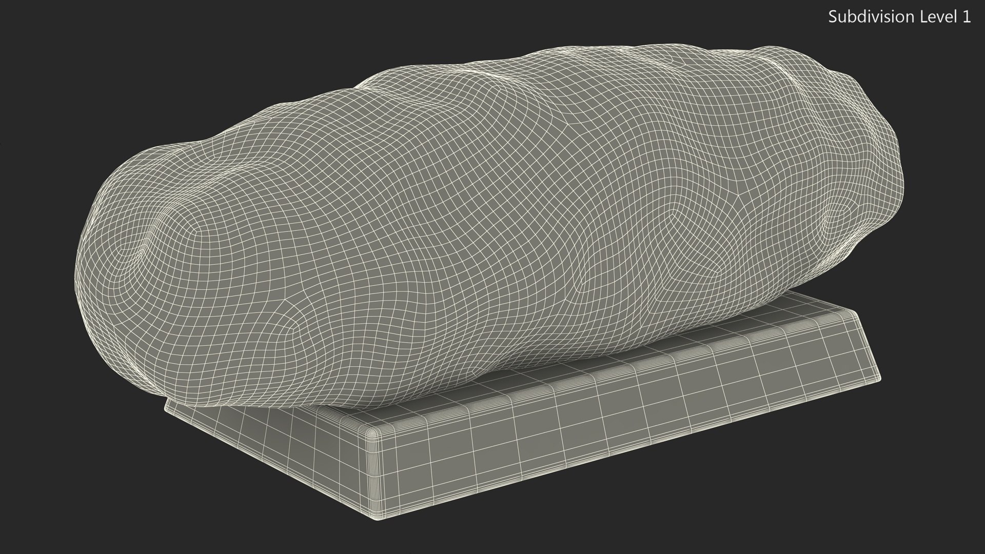 Human Body Fat Mass Model On Base 3D Model - TurboSquid 2412655