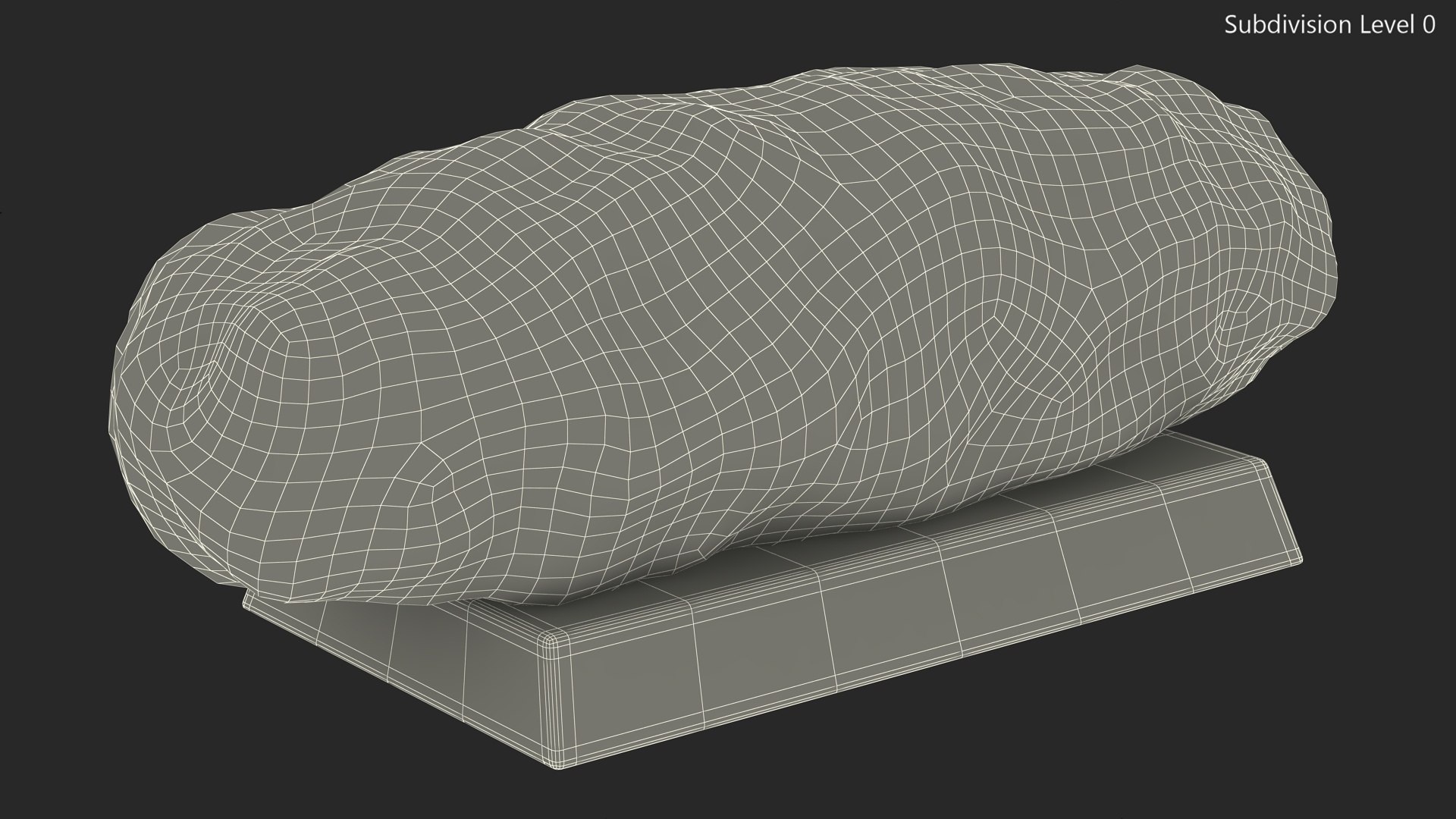 Human Body Fat Mass Model On Base 3D Model - TurboSquid 2412655