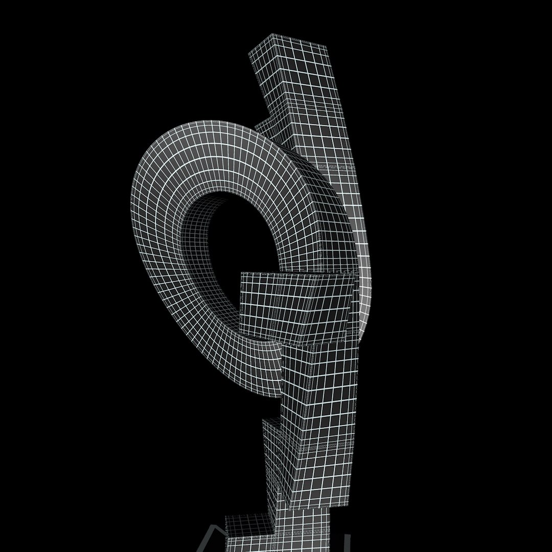 3d Forged Iron Sculpture