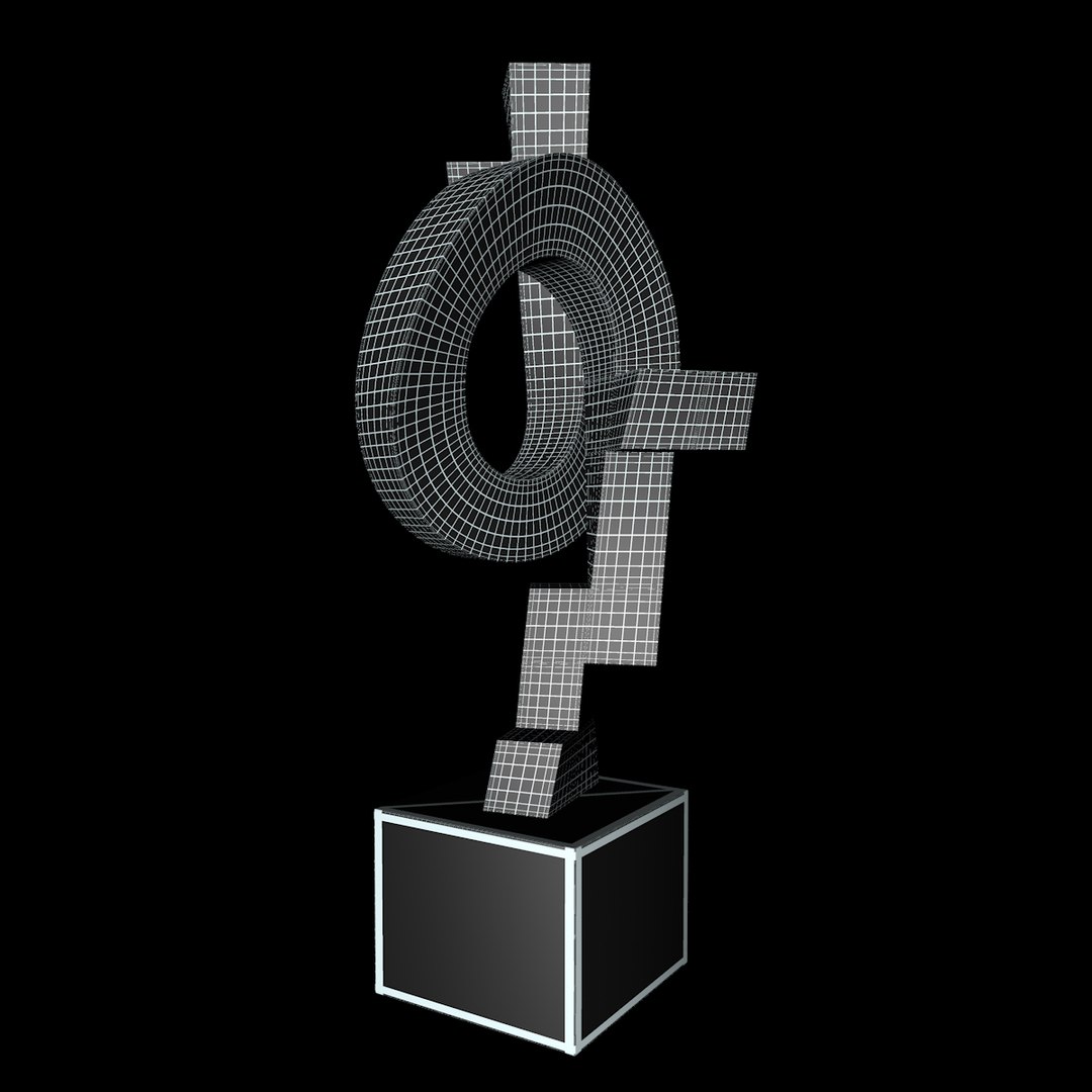 3d Forged Iron Sculpture