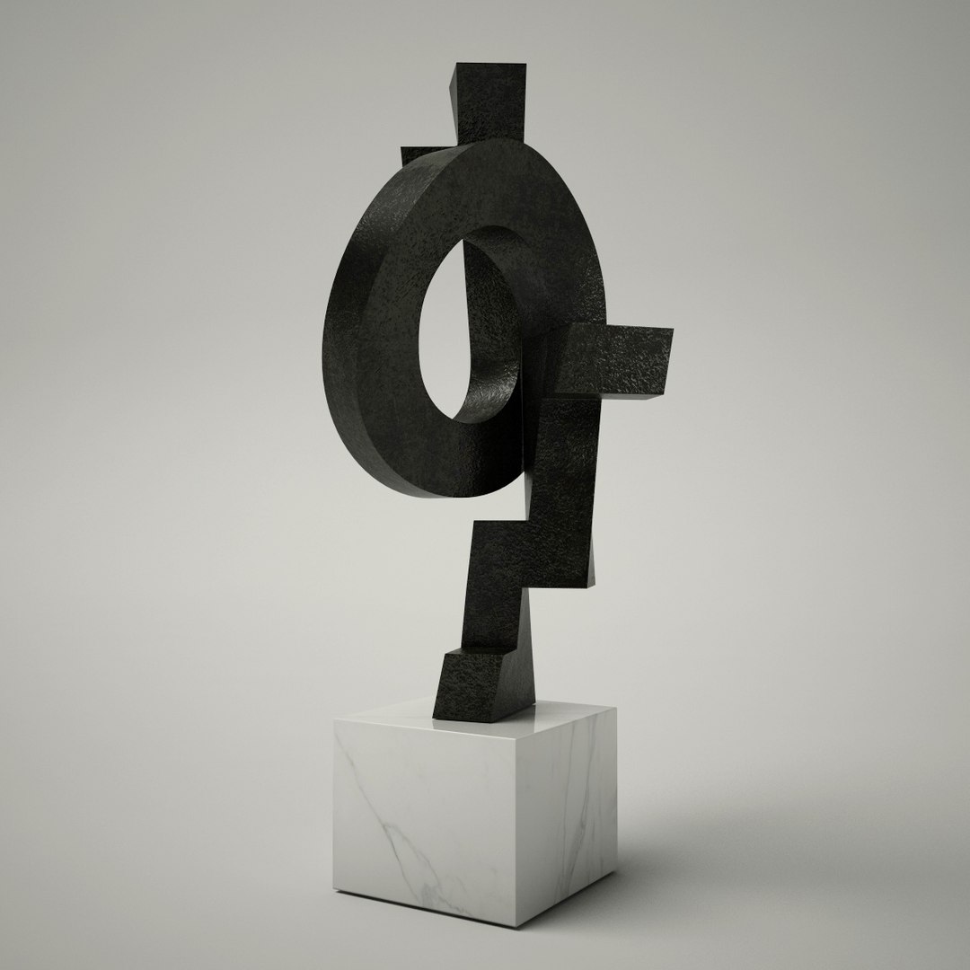 3d Forged Iron Sculpture