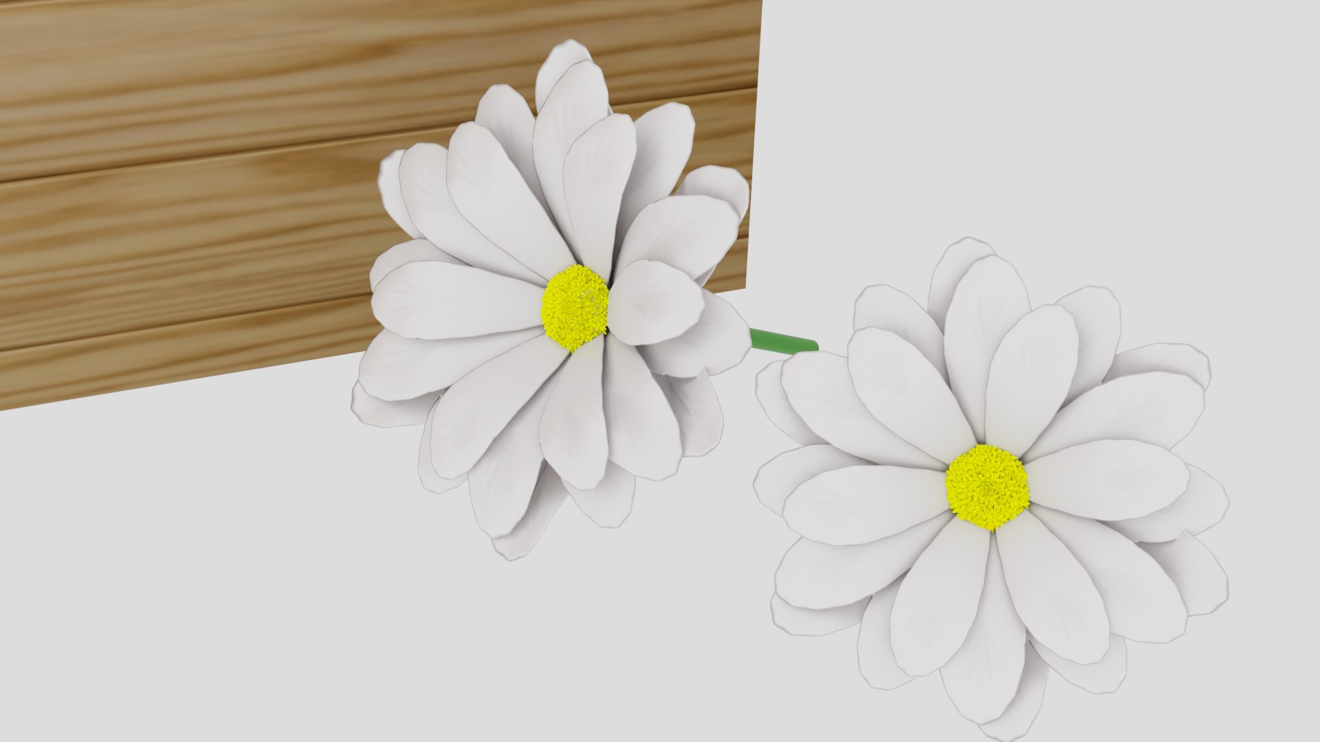 Daisy flowers 3D model - TurboSquid 1729642