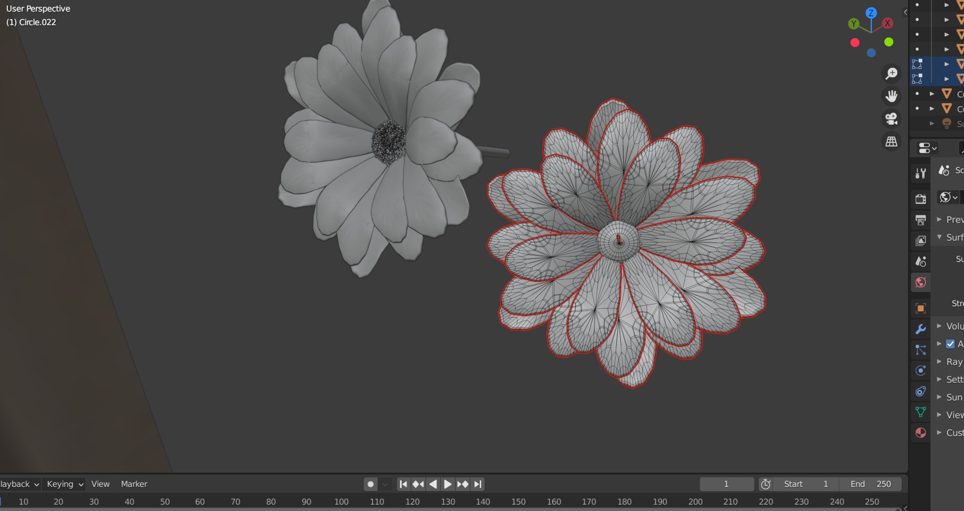 Daisy Flowers 3D Model - TurboSquid 1729642
