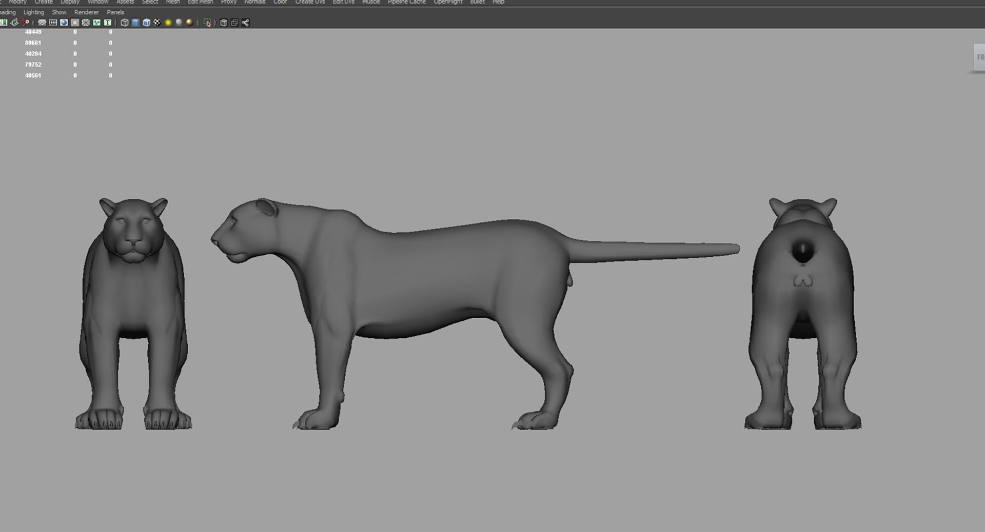 3D Tiger Model - TurboSquid 1540322