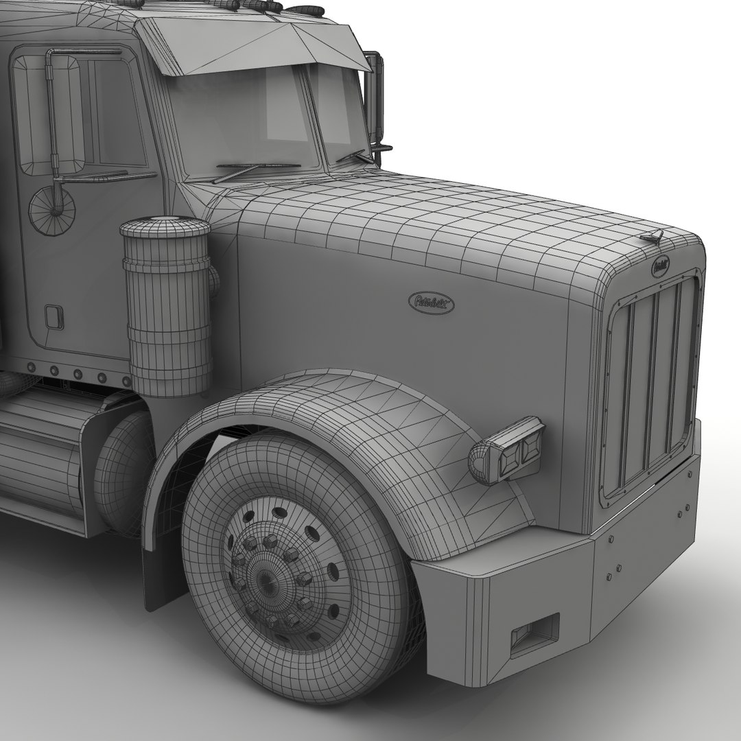 Semi Truck 3d Model