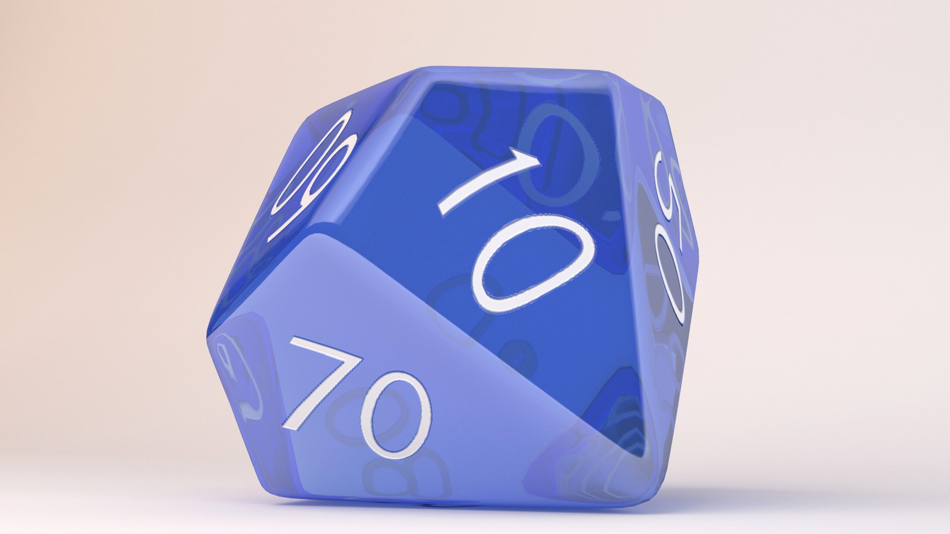 Dice D10 3D Model - TurboSquid 1595257