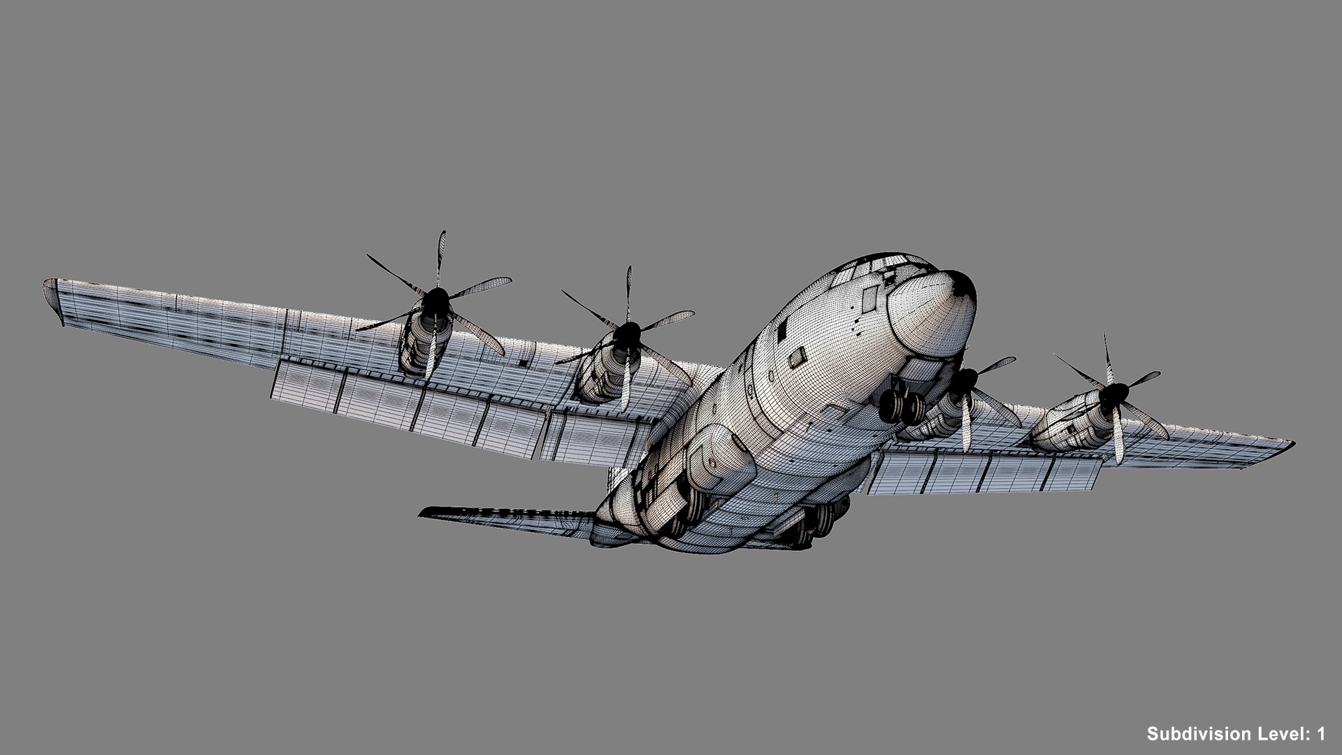 3D HC-130J Model - TurboSquid 2048624