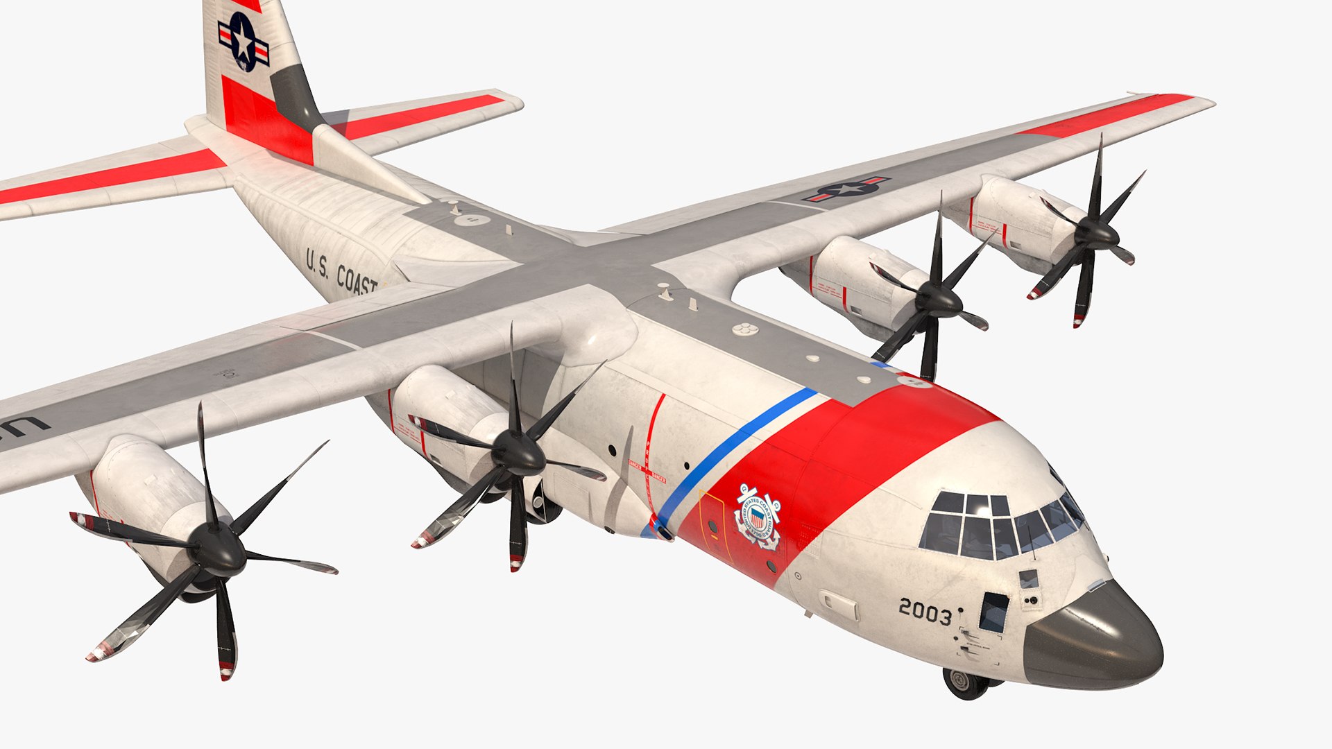 3D HC-130J Model - TurboSquid 2048624