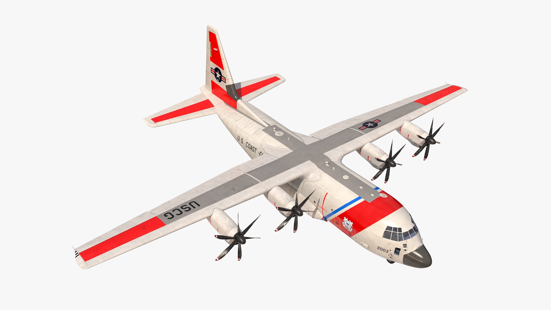 3D HC-130J Model - TurboSquid 2048624