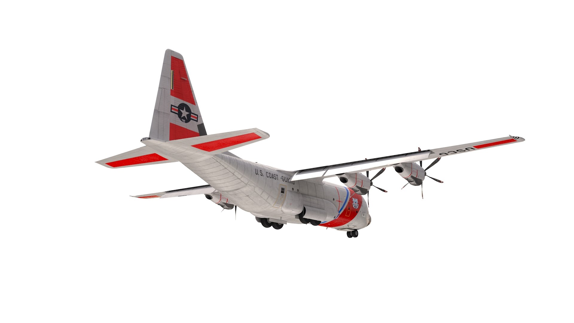 3D HC-130J Model - TurboSquid 2048624