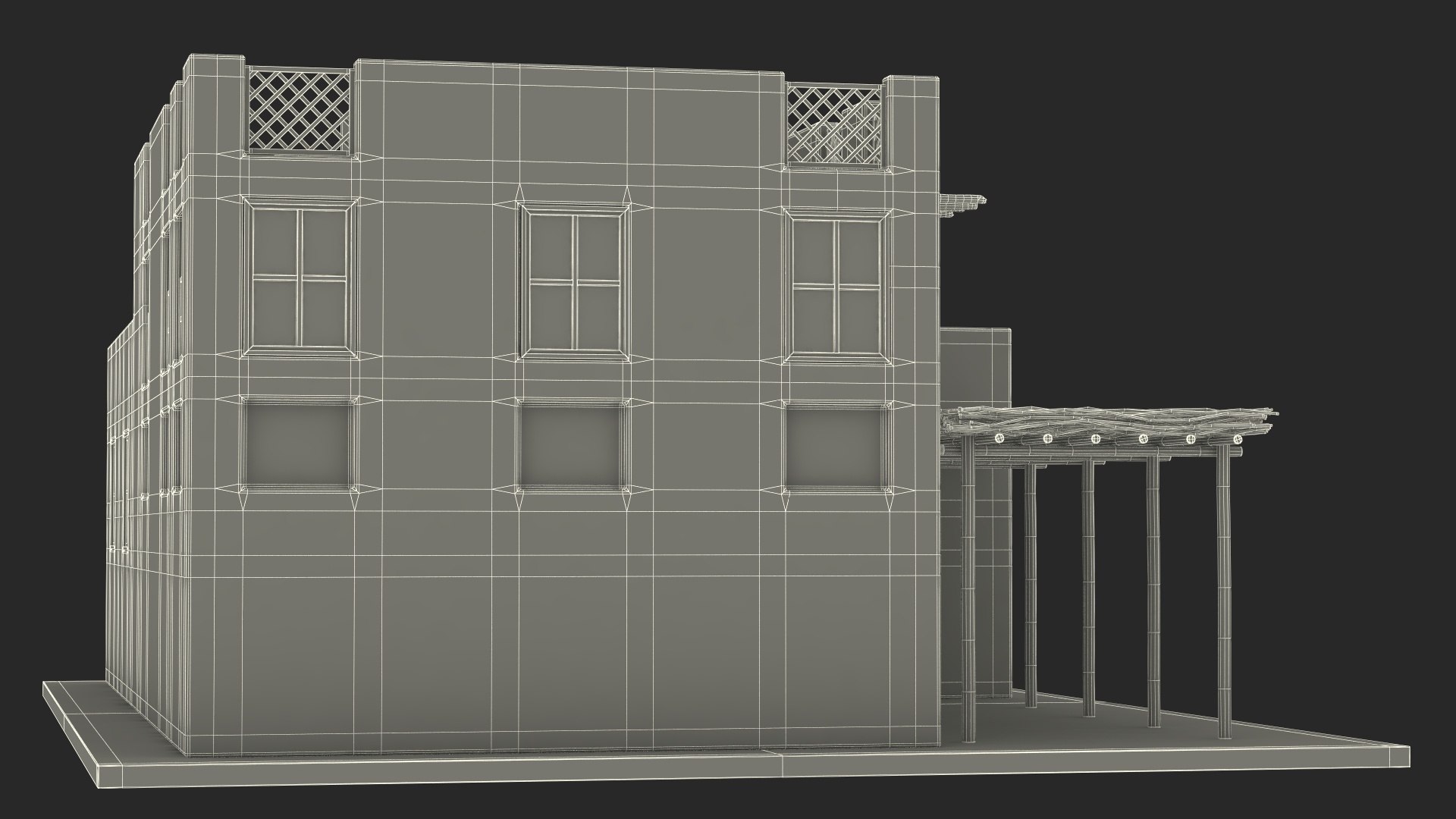 3D Middle Eastern Traditional House - TurboSquid 2277750