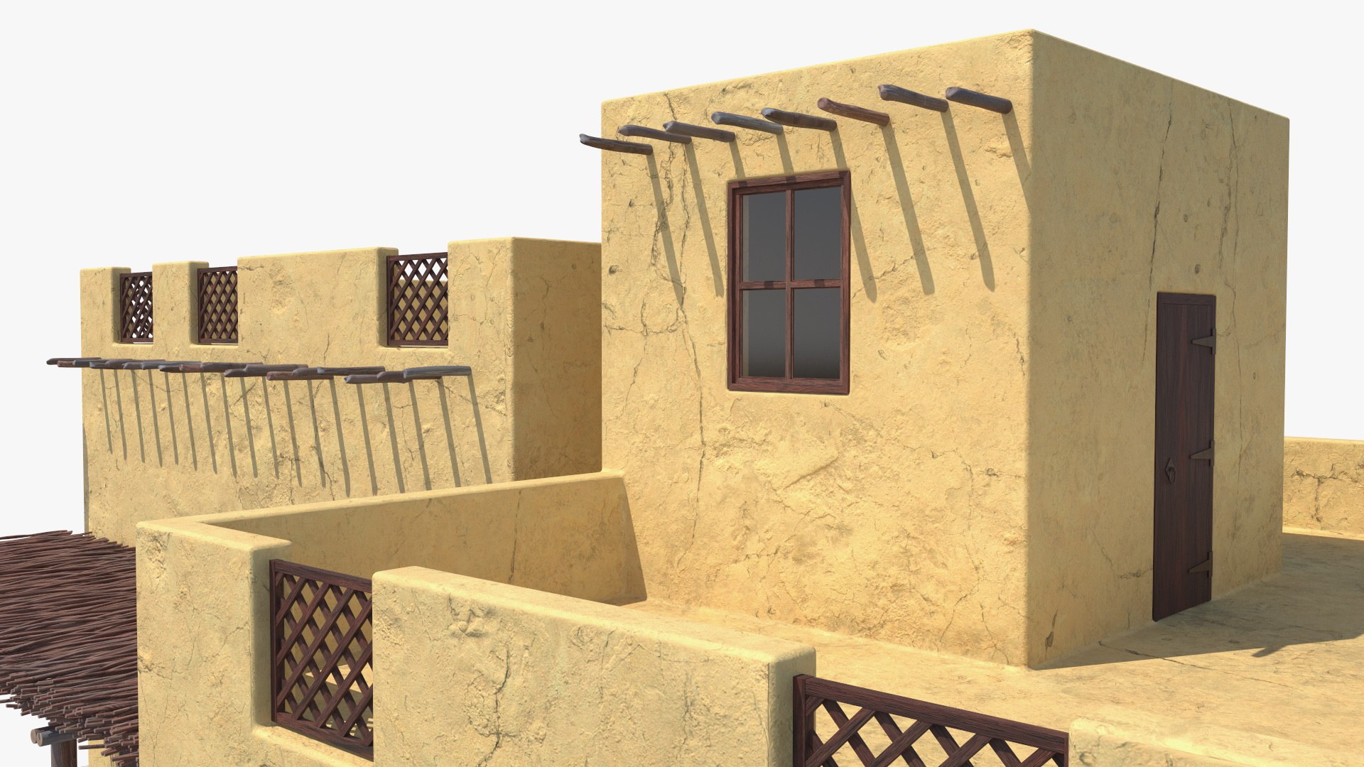 3D Middle Eastern Traditional House - TurboSquid 2277750