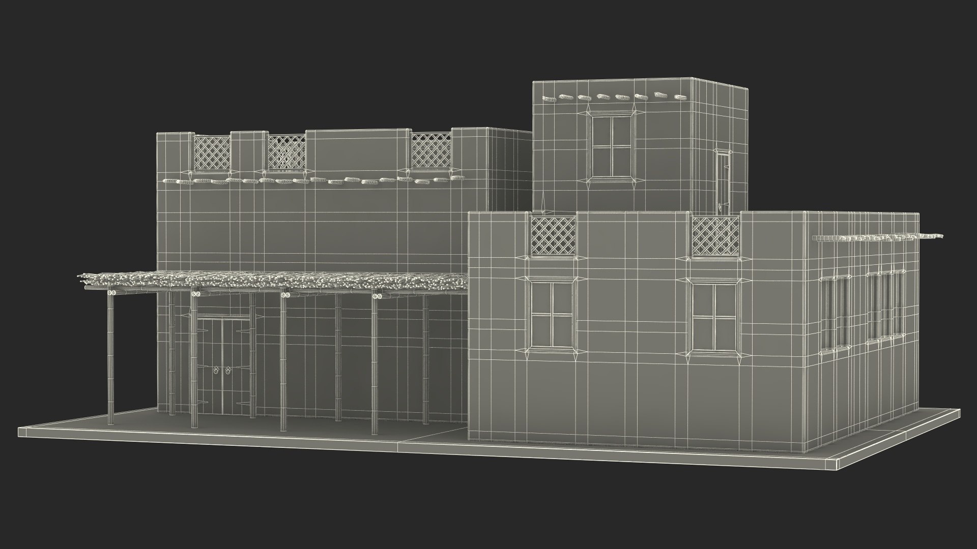 3D Middle Eastern Traditional House - TurboSquid 2277750