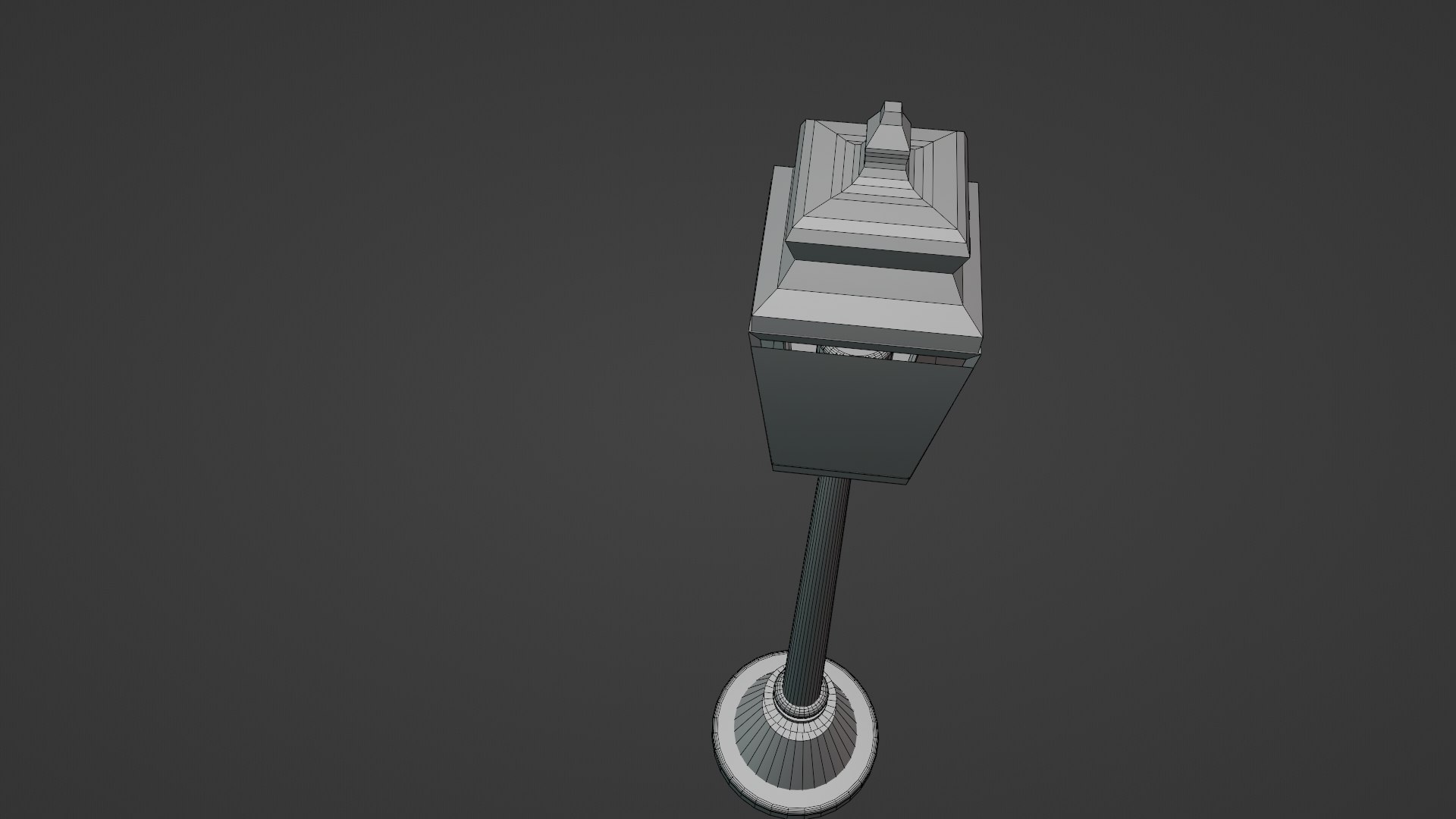 Lamppost 3D - TurboSquid 1965021