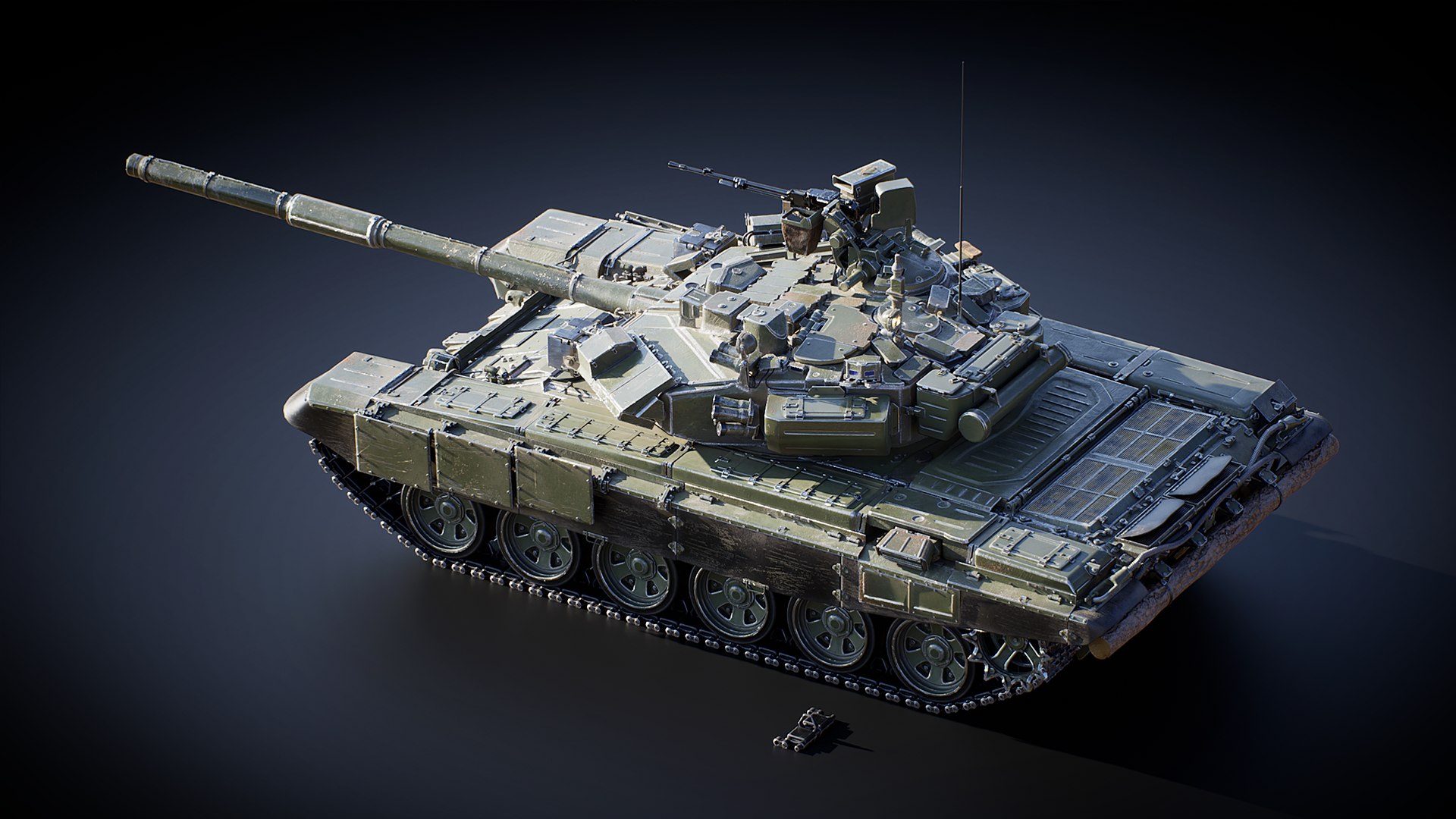 T90 MBT V101 Undrivible Model - TurboSquid 2214012