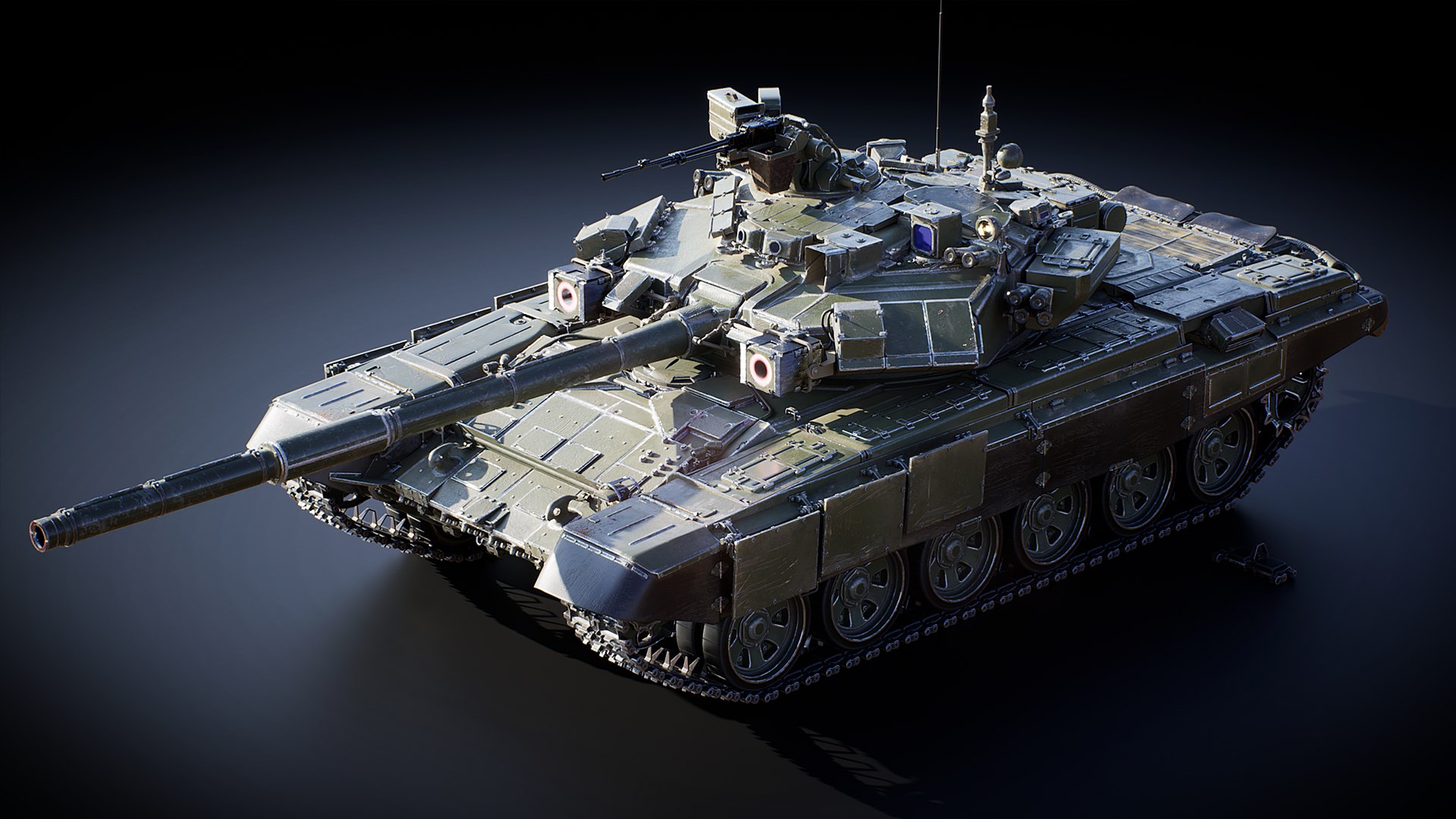 T90 MBT V101 Undrivible Model - TurboSquid 2214012