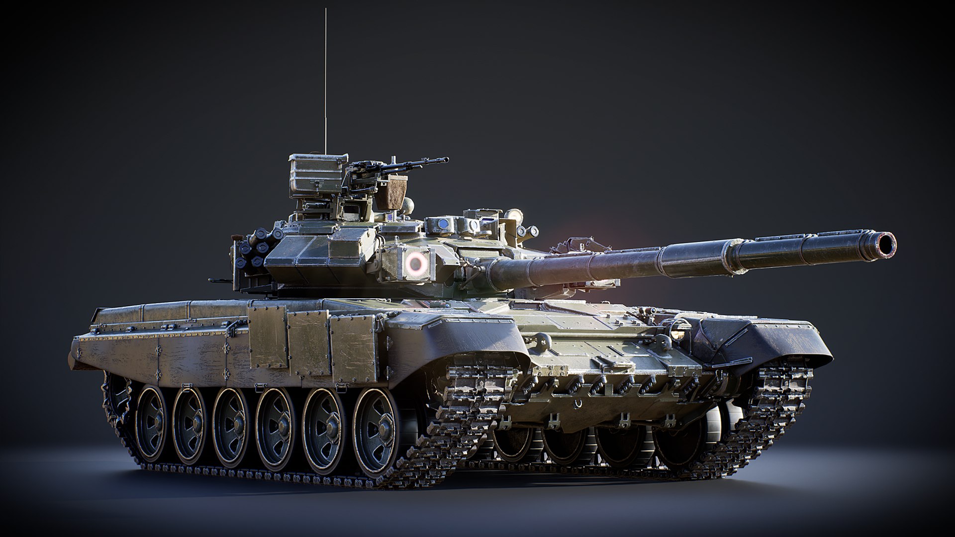 T90 MBT V101 Undrivible Model - TurboSquid 2214012