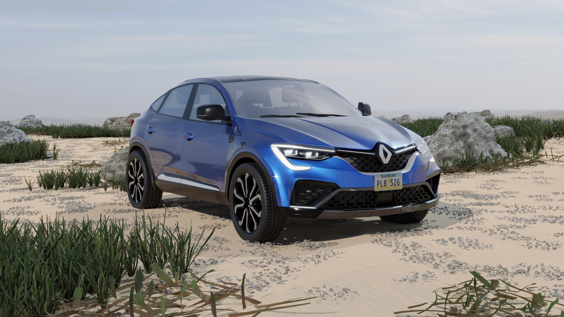 Runault Arkana RS-Line 2021 3D Model - TurboSquid 1936729