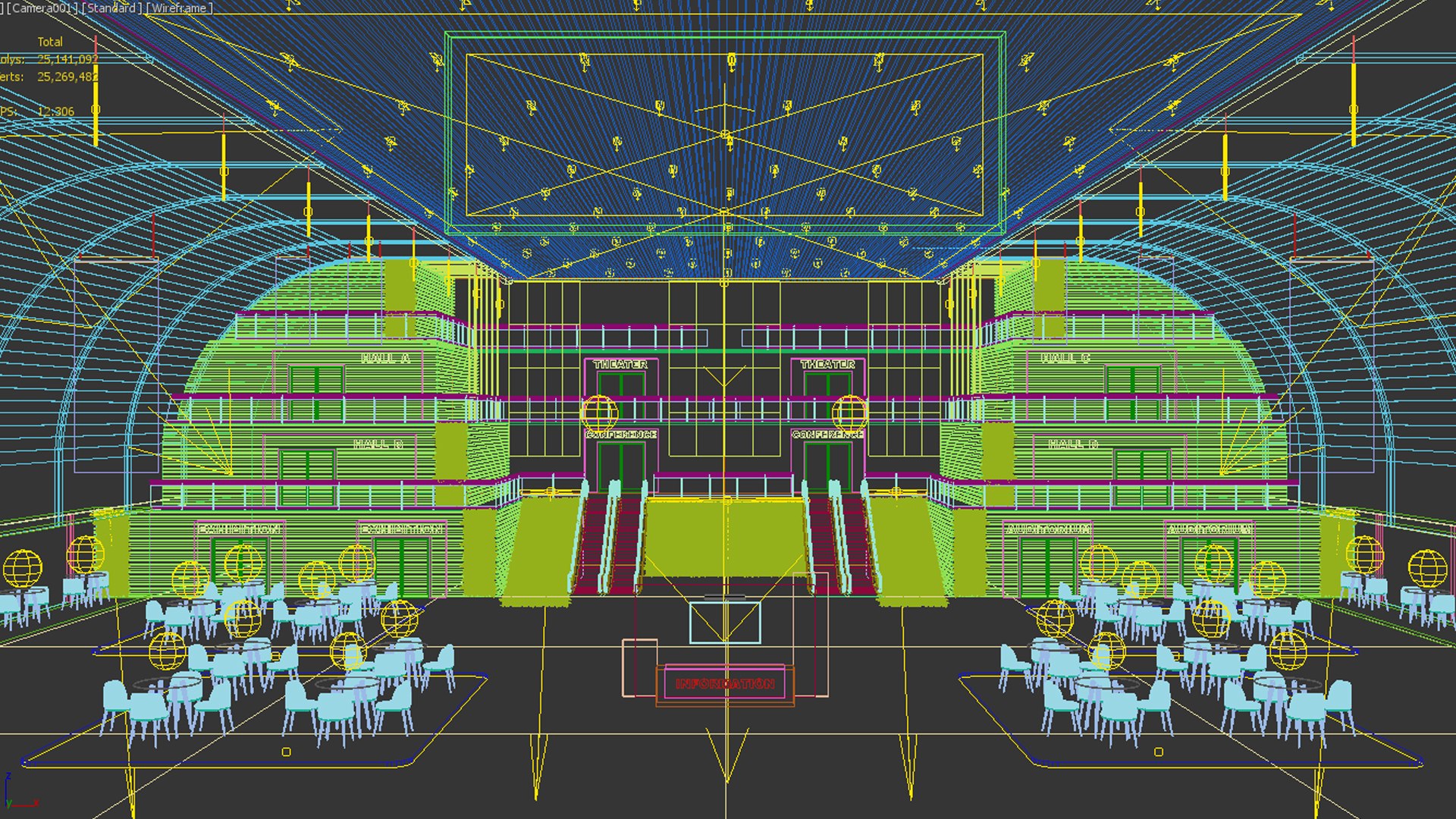 3D Model Virtual Lobby - TurboSquid 1851101
