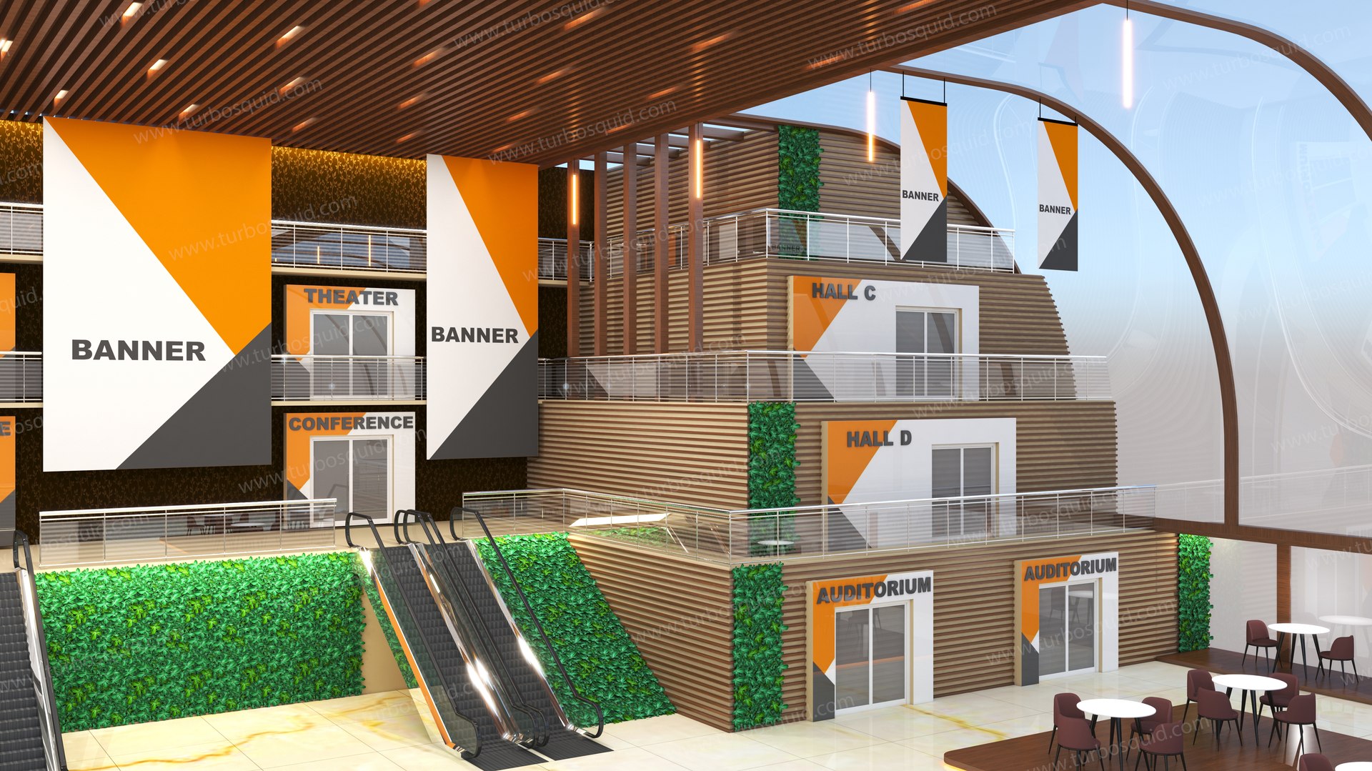 3D Model Virtual Lobby - TurboSquid 1851101