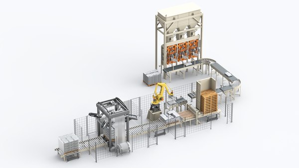 3D Packing Line - TurboSquid 1773766