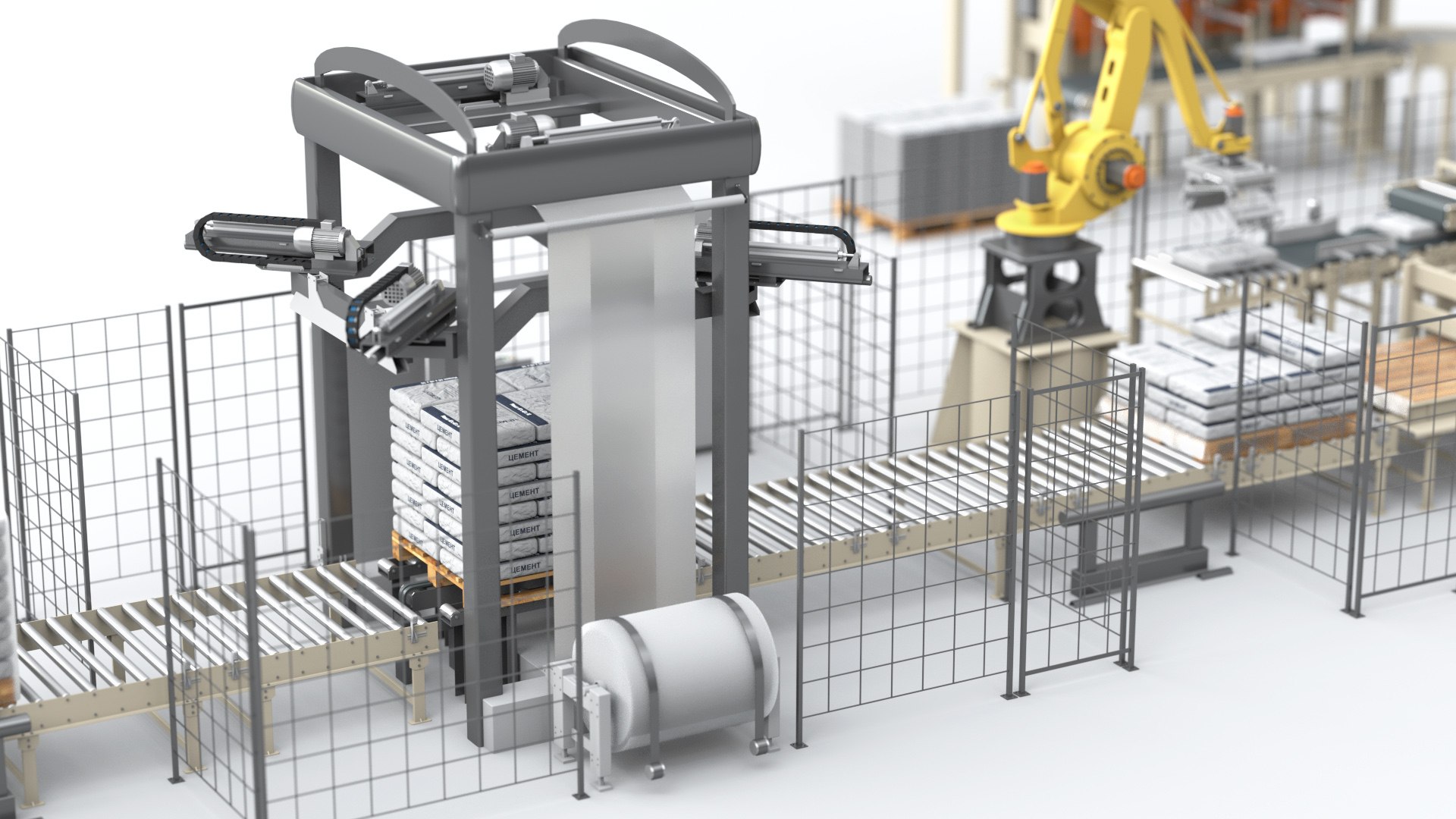 3D Packing Line - TurboSquid 1773766