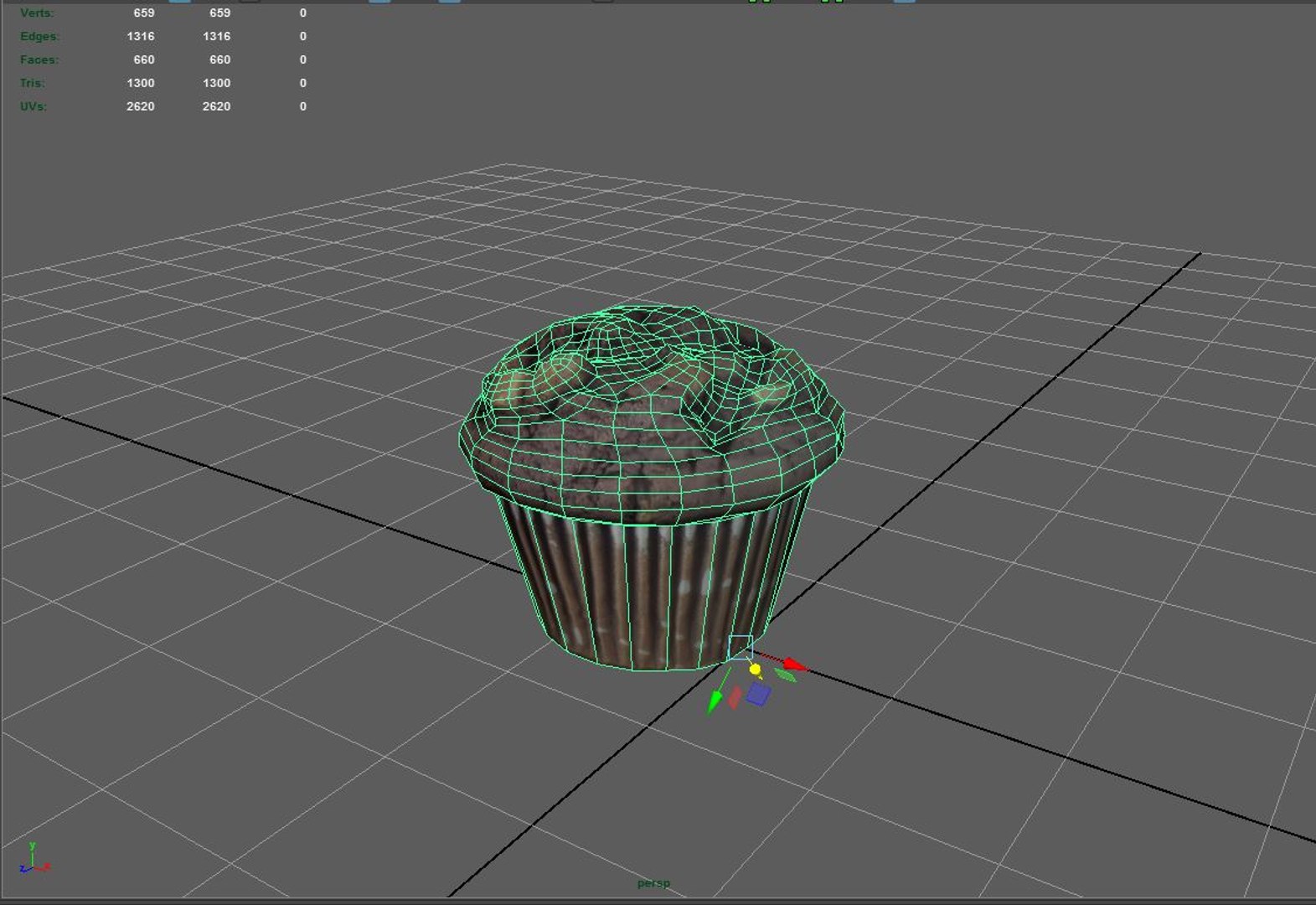 Muffin 3d Model