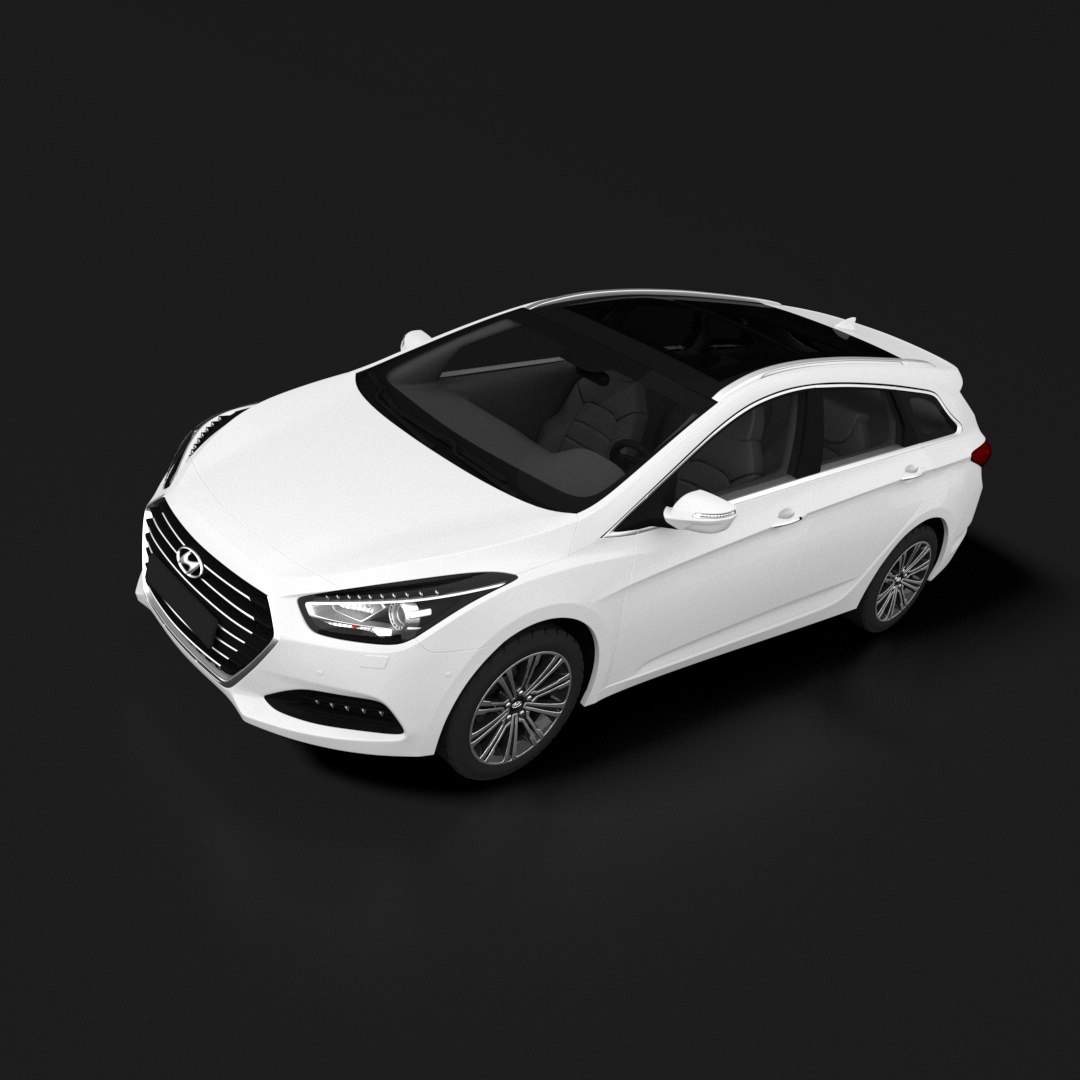 3D Hyundai I40 Wagon Model - TurboSquid 2341140